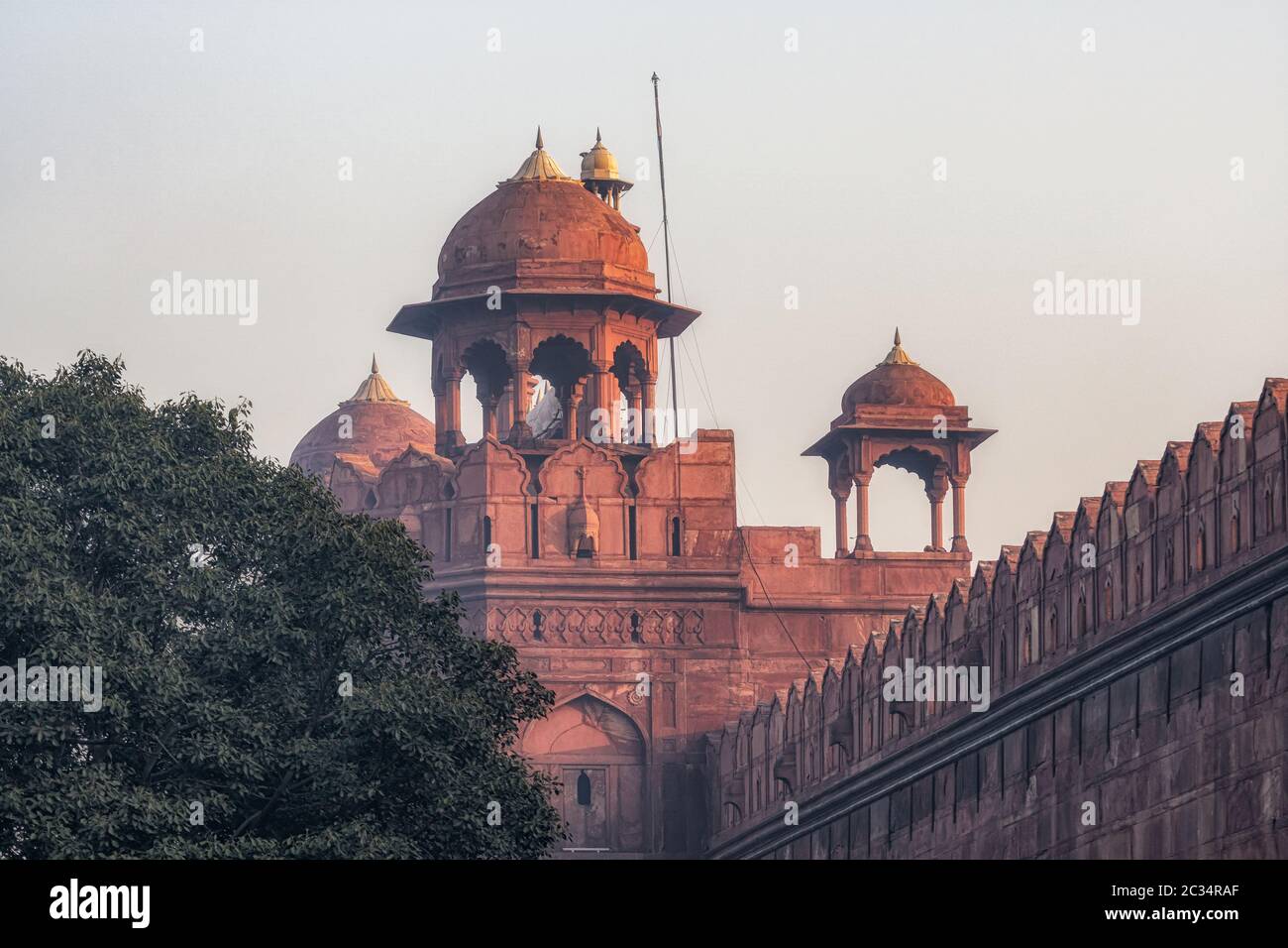 lahori gate red fort new delhi Stock Photo - Alamy