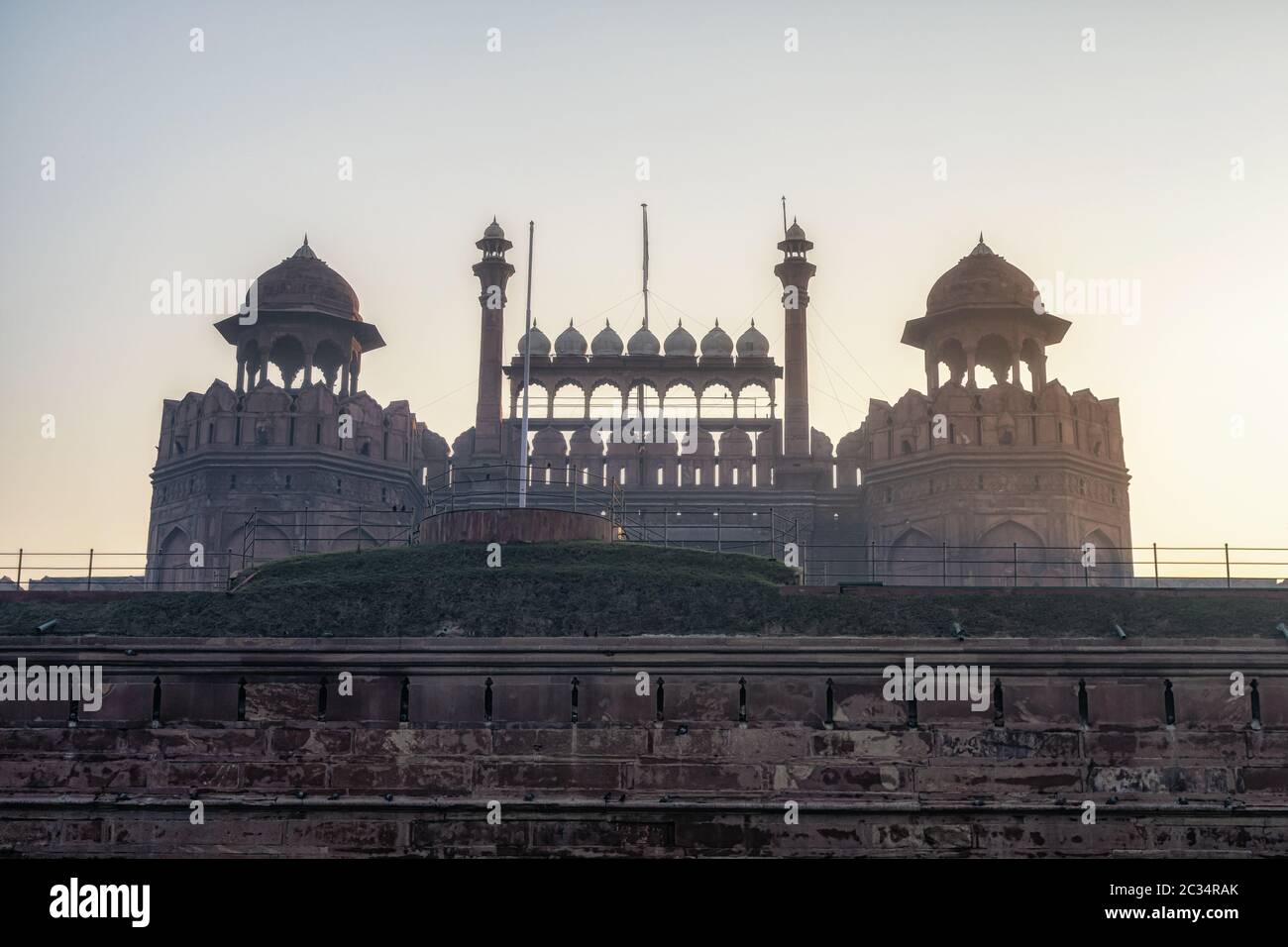 lahori gate red fort new delhi Stock Photo - Alamy