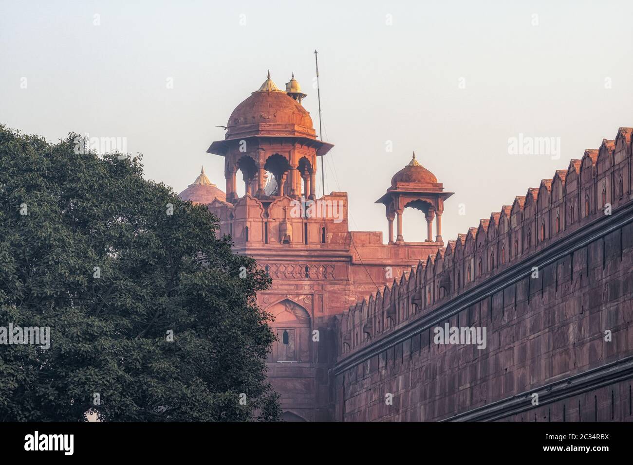 Gate Entrance To Red Fort Delhi High Resolution Stock Photography and ...