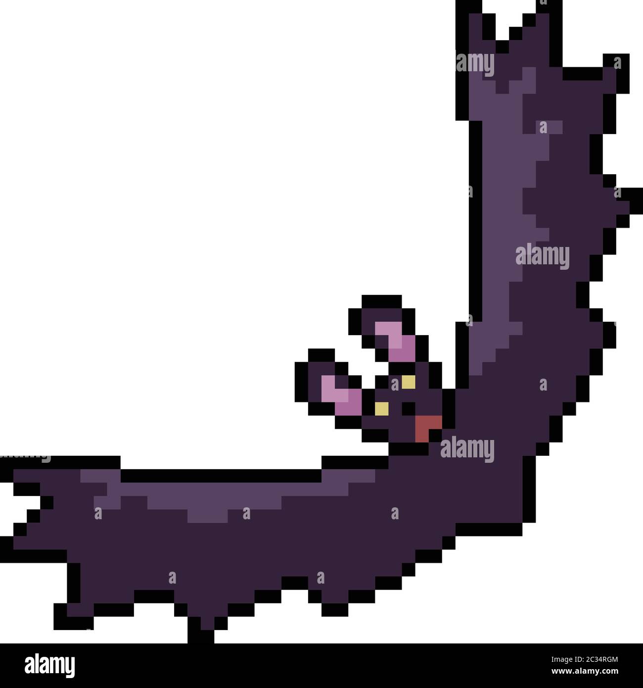 Bat pixel hi-res stock photography and images - Alamy