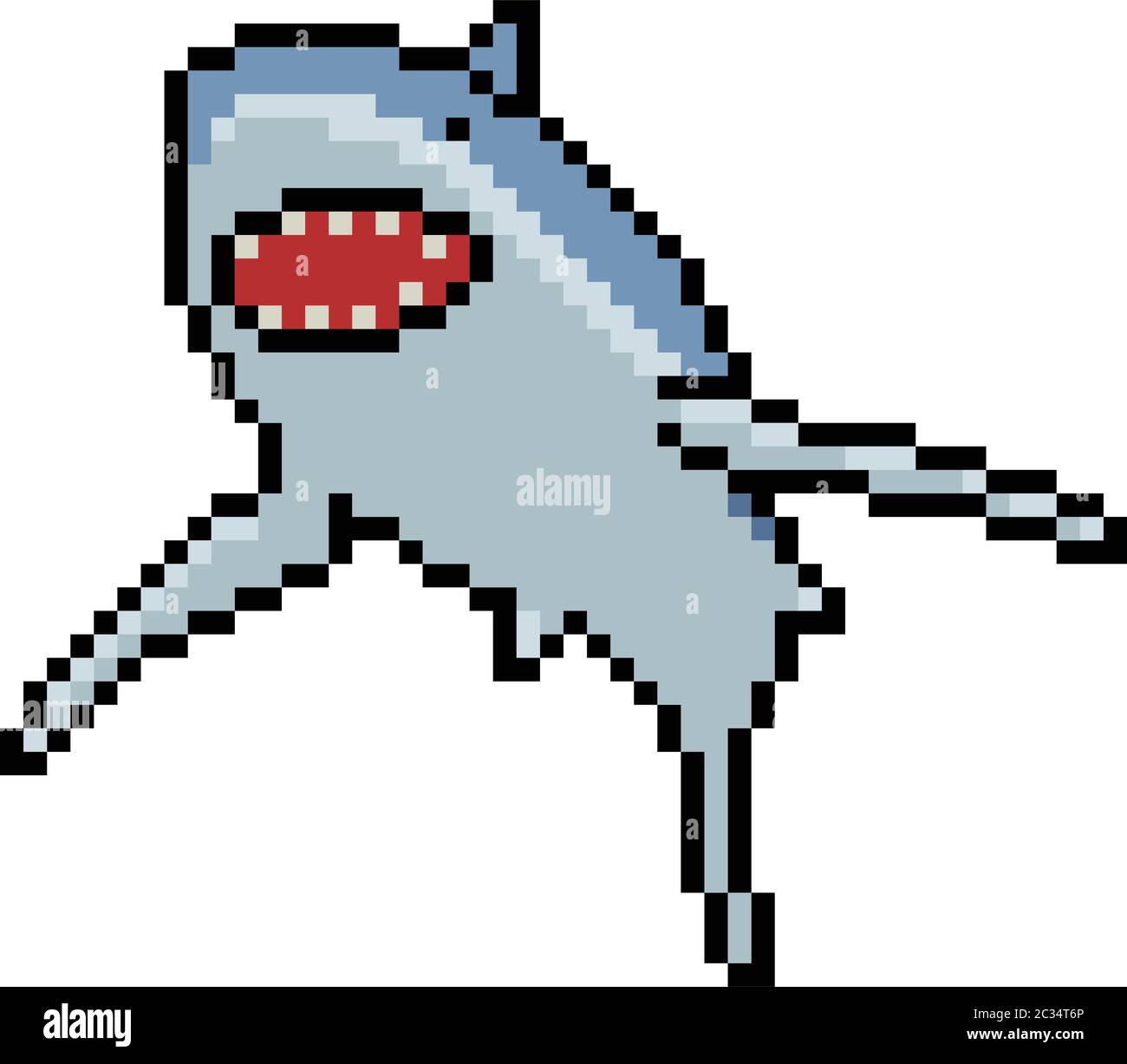 Shark fin tail Stock Vector Images - Alamy