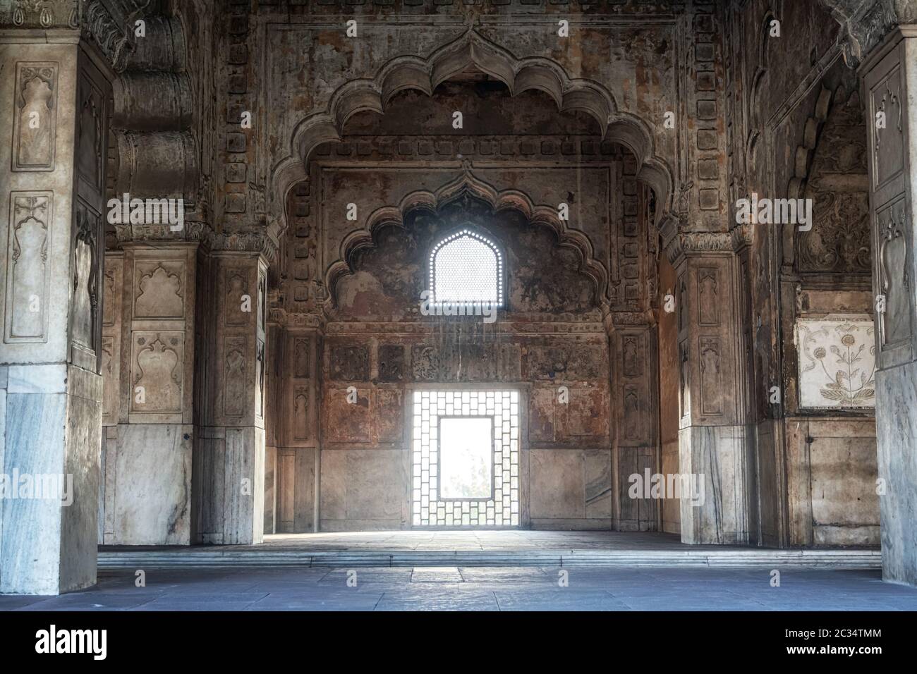 rang mahal in red fort Stock Photo - Alamy