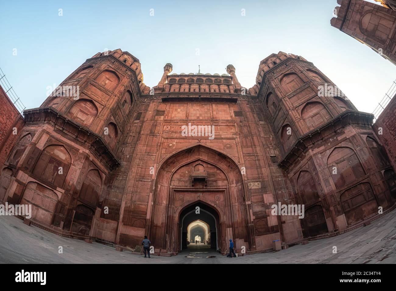 lahori gate red fort new delhi Stock Photo - Alamy