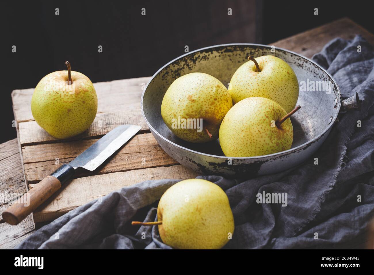 Asian pear hi-res stock photography and images - Alamy