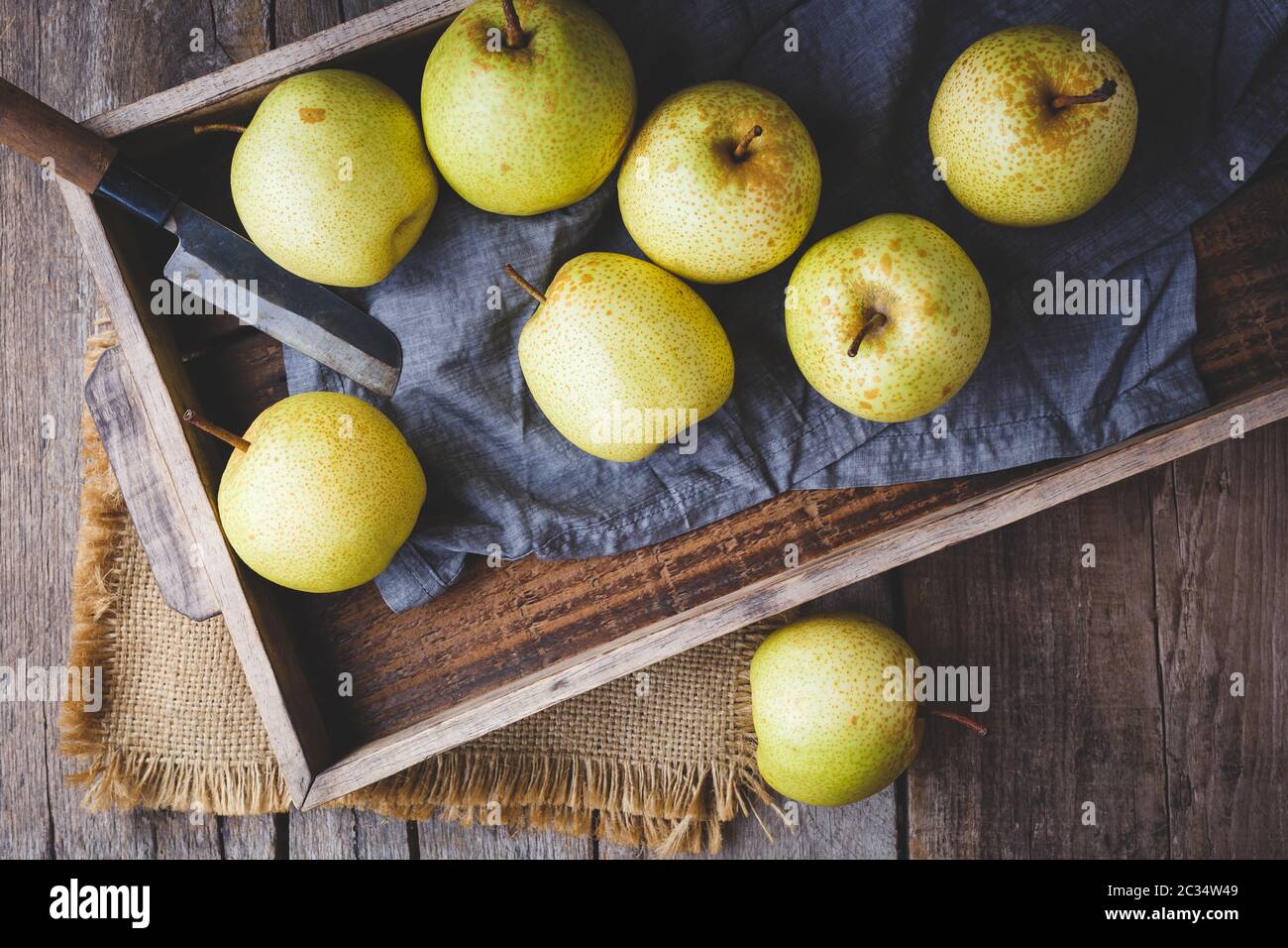 Fresh Asian pear Stock Photo - Alamy