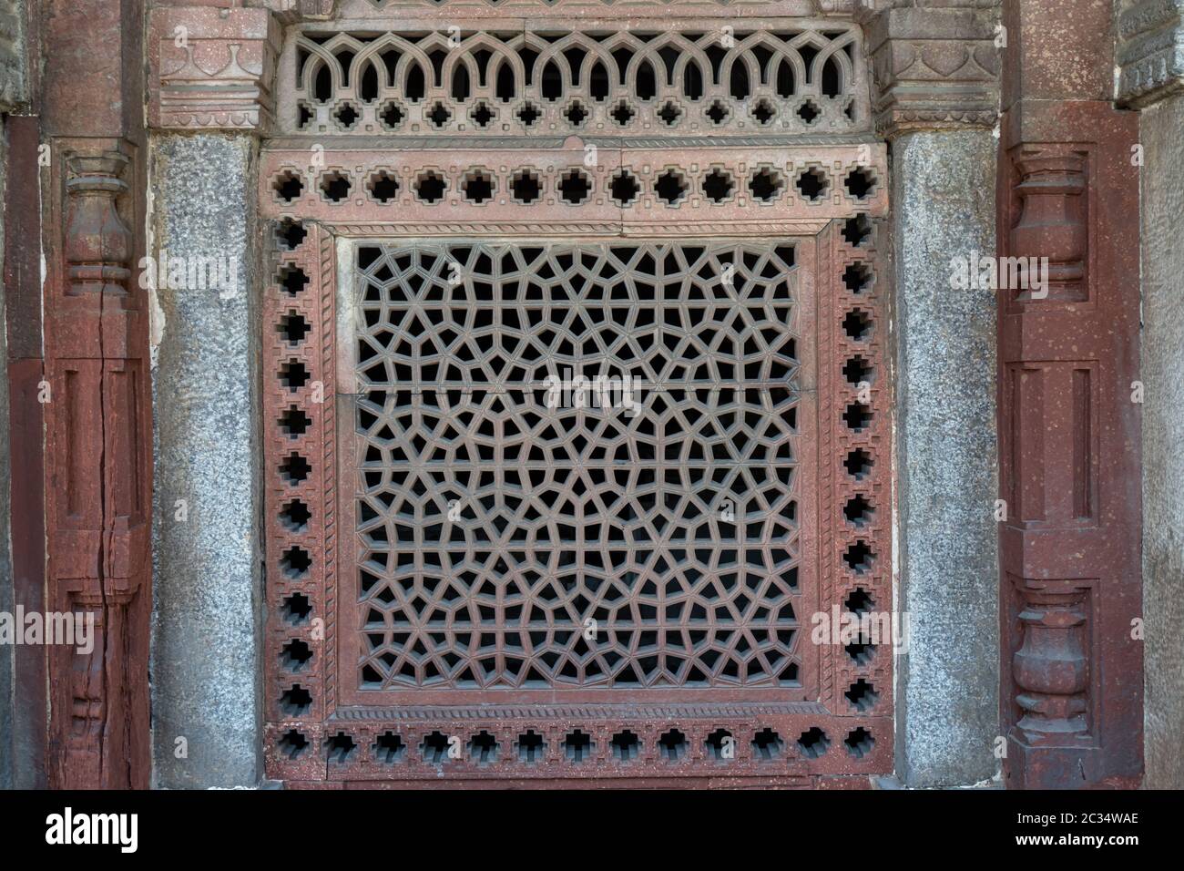 Humayun’s tomb pattern hi-res stock photography and images - Alamy