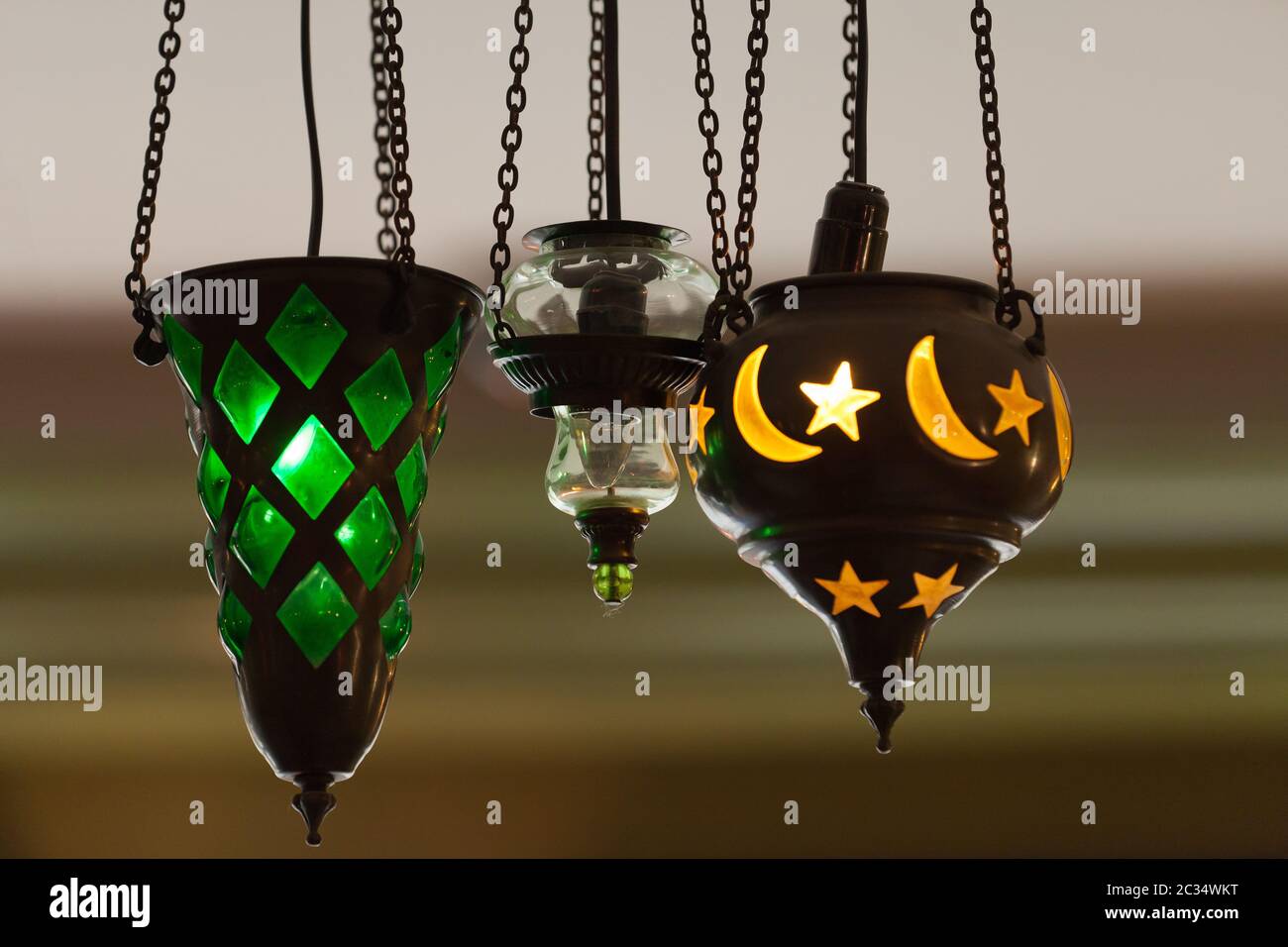 Traditional Vintage Turkish Lamp Stock Photo - Alamy