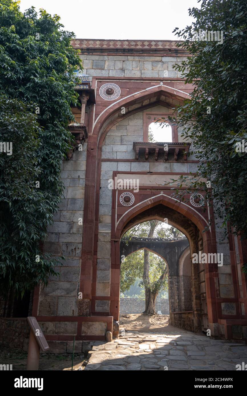 arab ki sarai gateway Stock Photo - Alamy