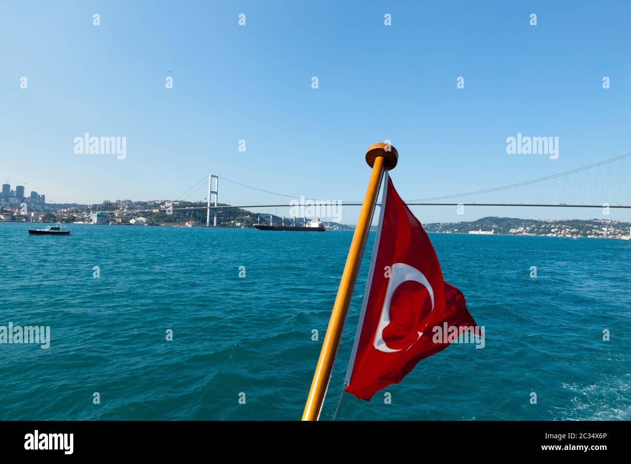 Istanbul - the cruise through the strait of Bosphorus Stock Photo - Alamy