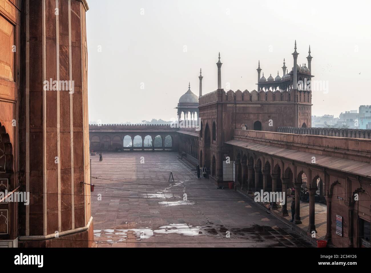 jama masjid eastern gate Stock Photo - Alamy