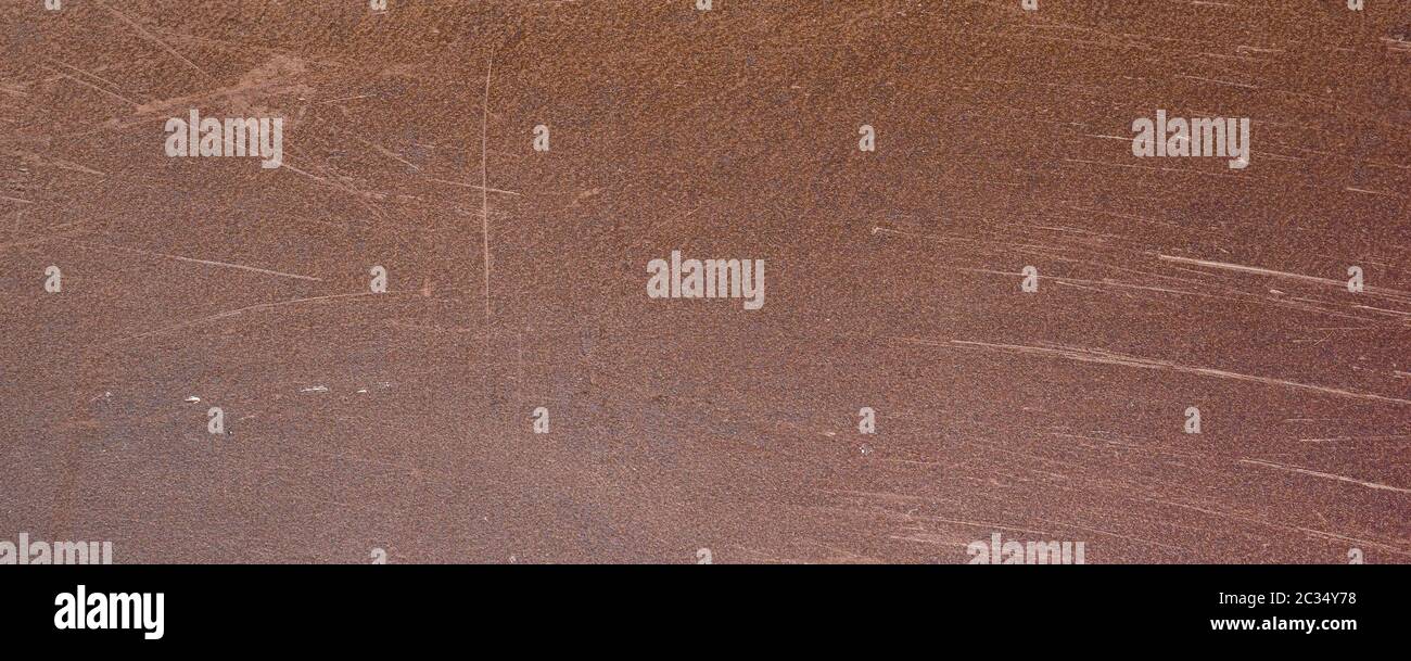 wide brown rusted steel texture useful as a background Stock Photo - Alamy