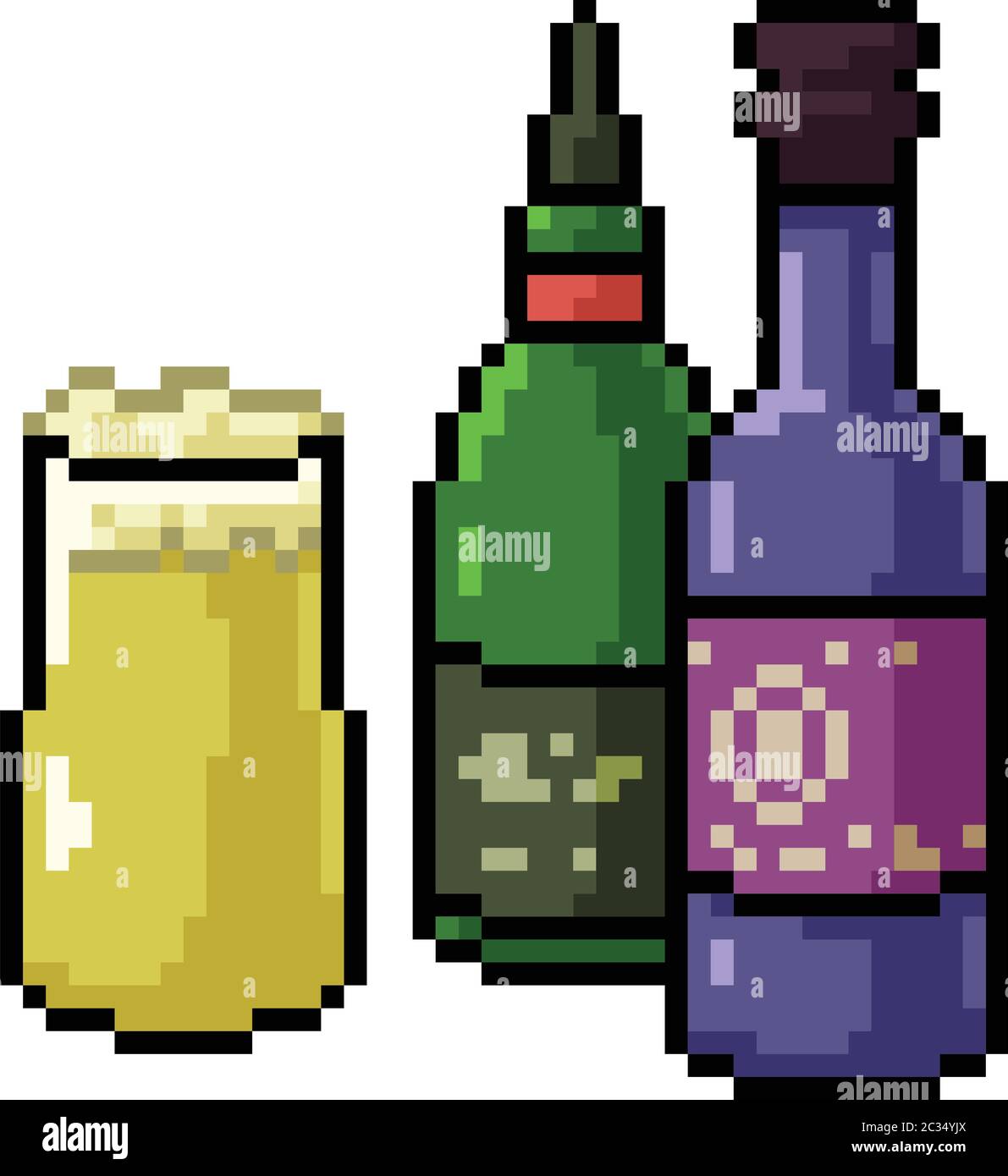 8 Bit Beer High Resolution Stock Photography and Images - Alamy