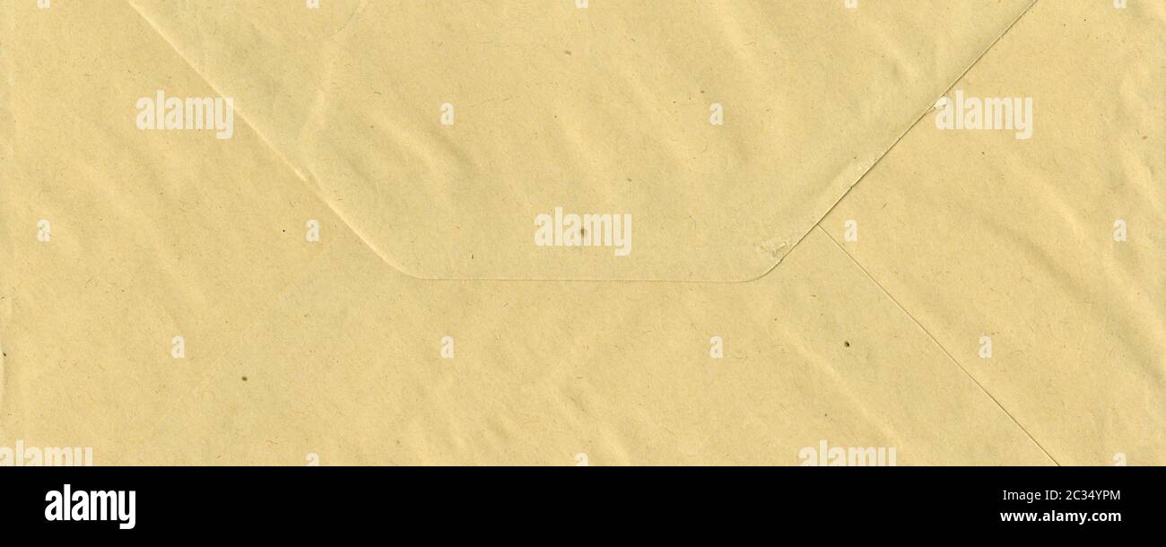 wide yellow letter or small packet envelope for post mailing Stock ...