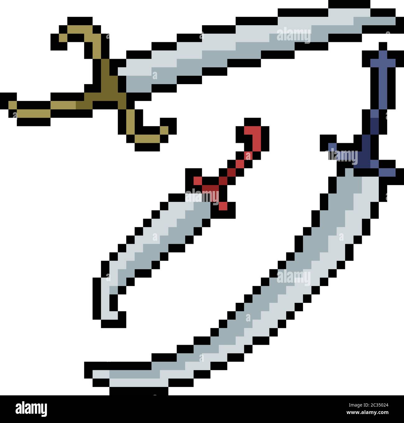 Pixel Art Sword