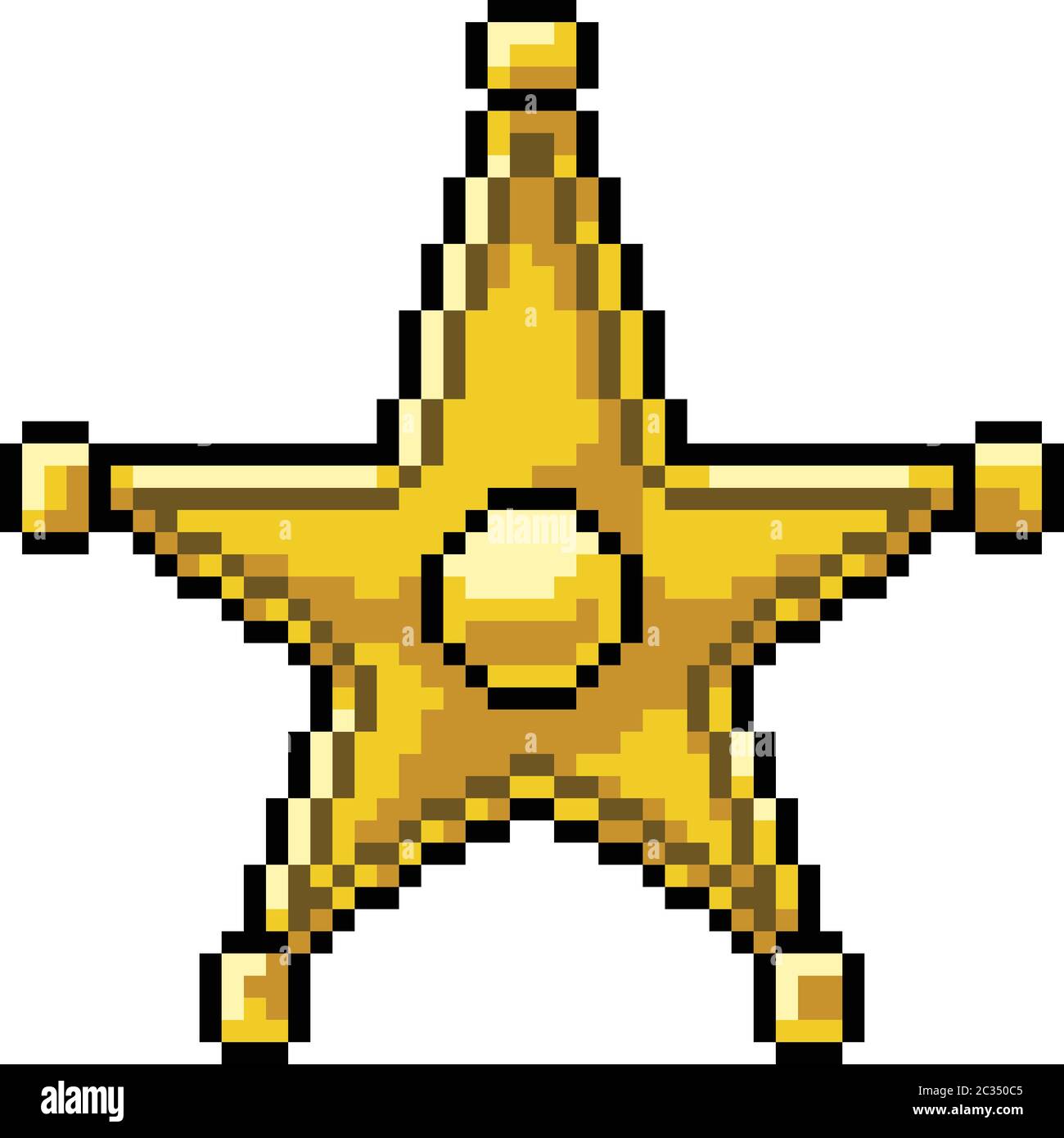 Star isolated Stock Vector Images - Alamy