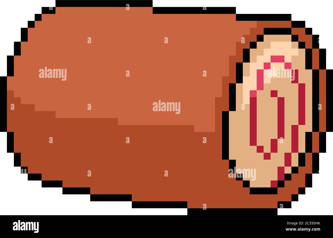 Roll cake not people Stock Vector Images - Alamy