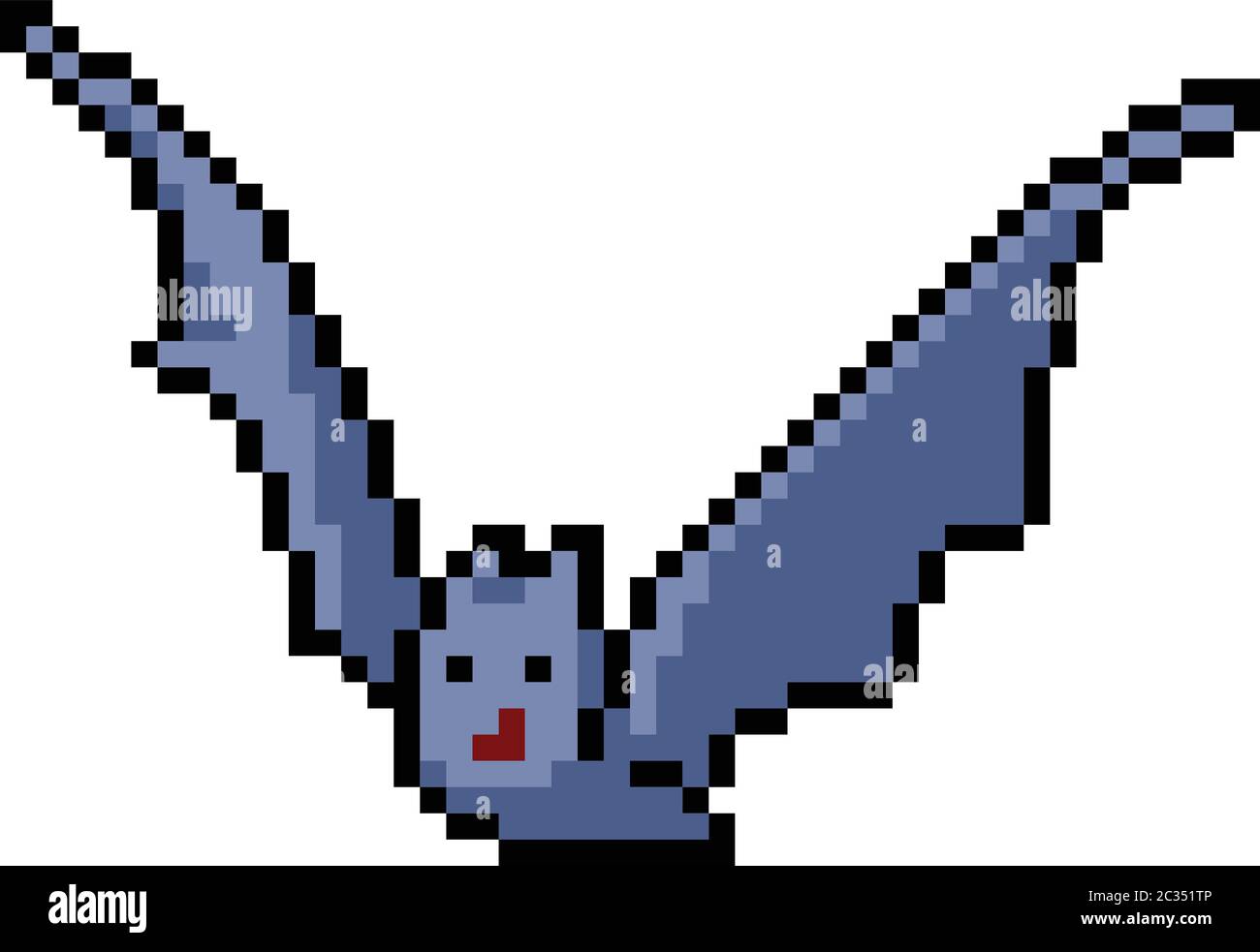 Bat pixel hi-res stock photography and images - Alamy