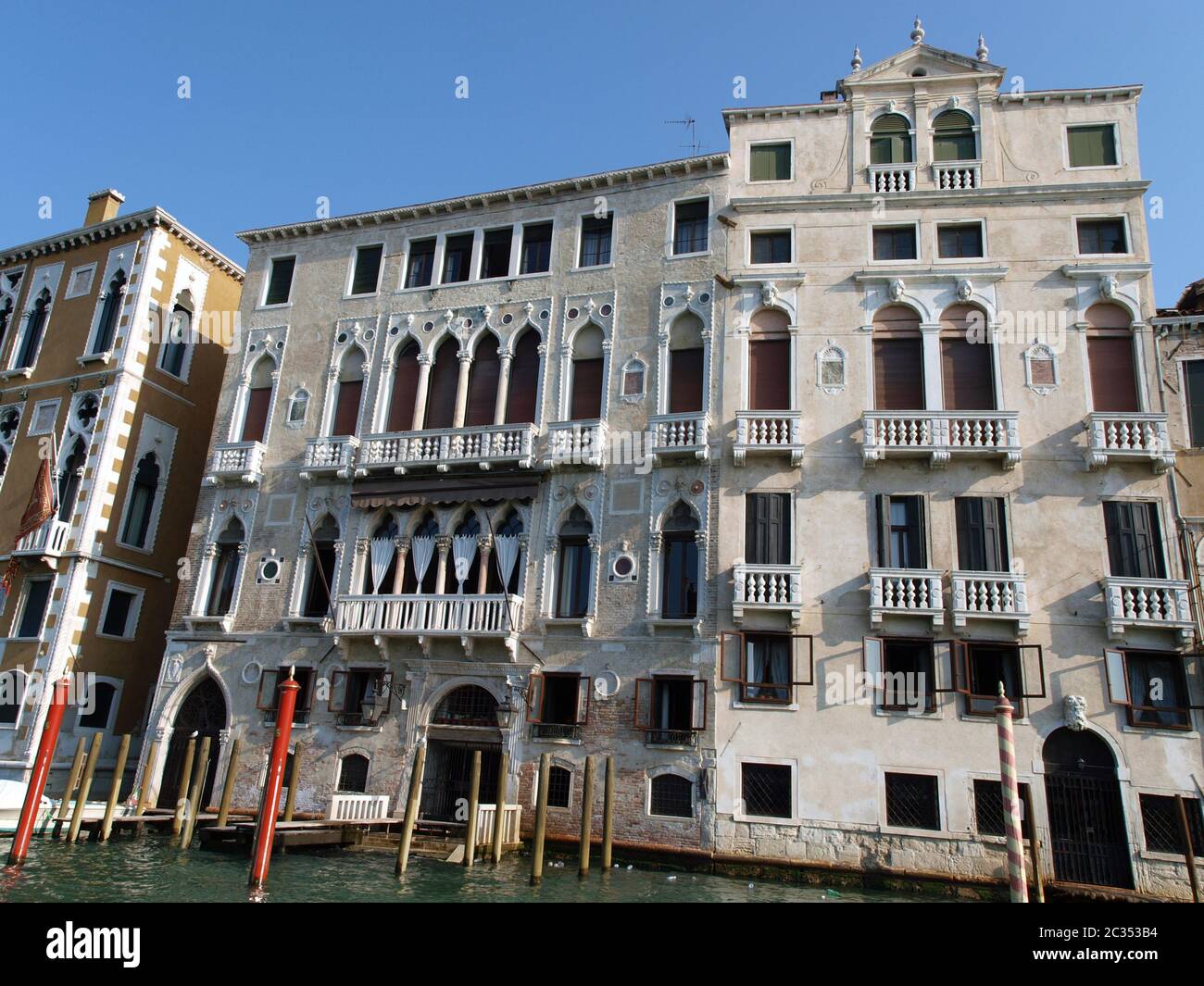 Venice - Exquisite antique building at Canal Grande Stock Photo - Alamy