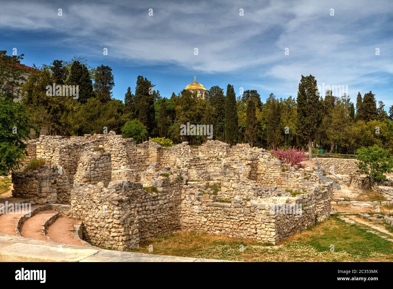 ancient city of Chersonesus Stock Photo - Alamy
