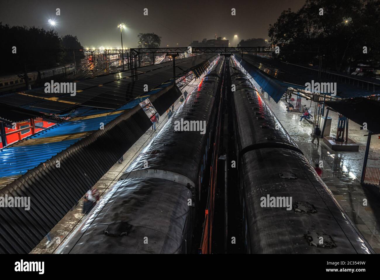 Old delhi junction hi-res stock photography and images - Alamy