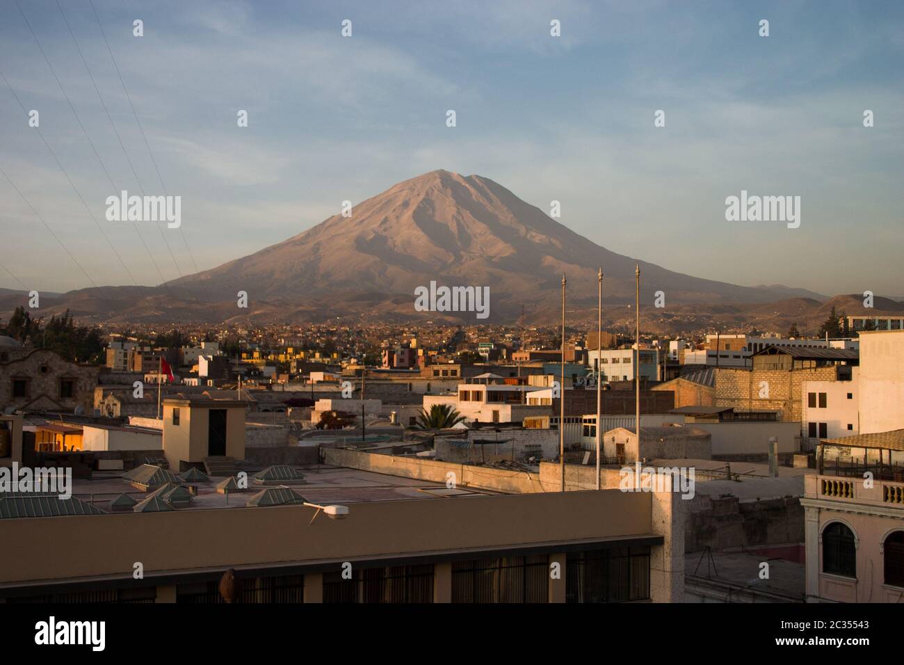 Andes mountains misti volcano hi-res stock photography and images - Alamy