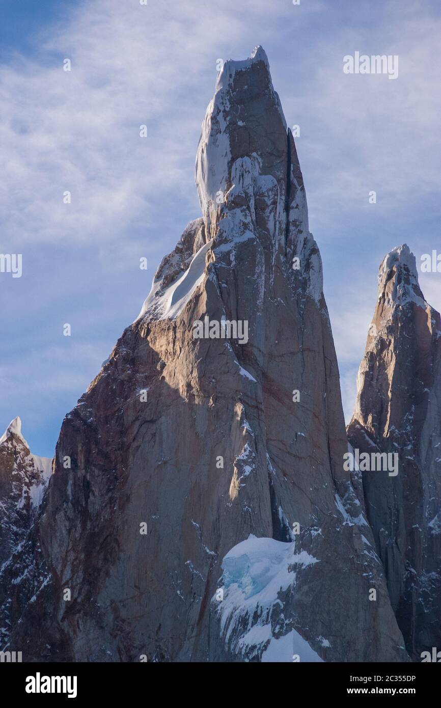 Cerro Torre detail Stock Photo - Alamy