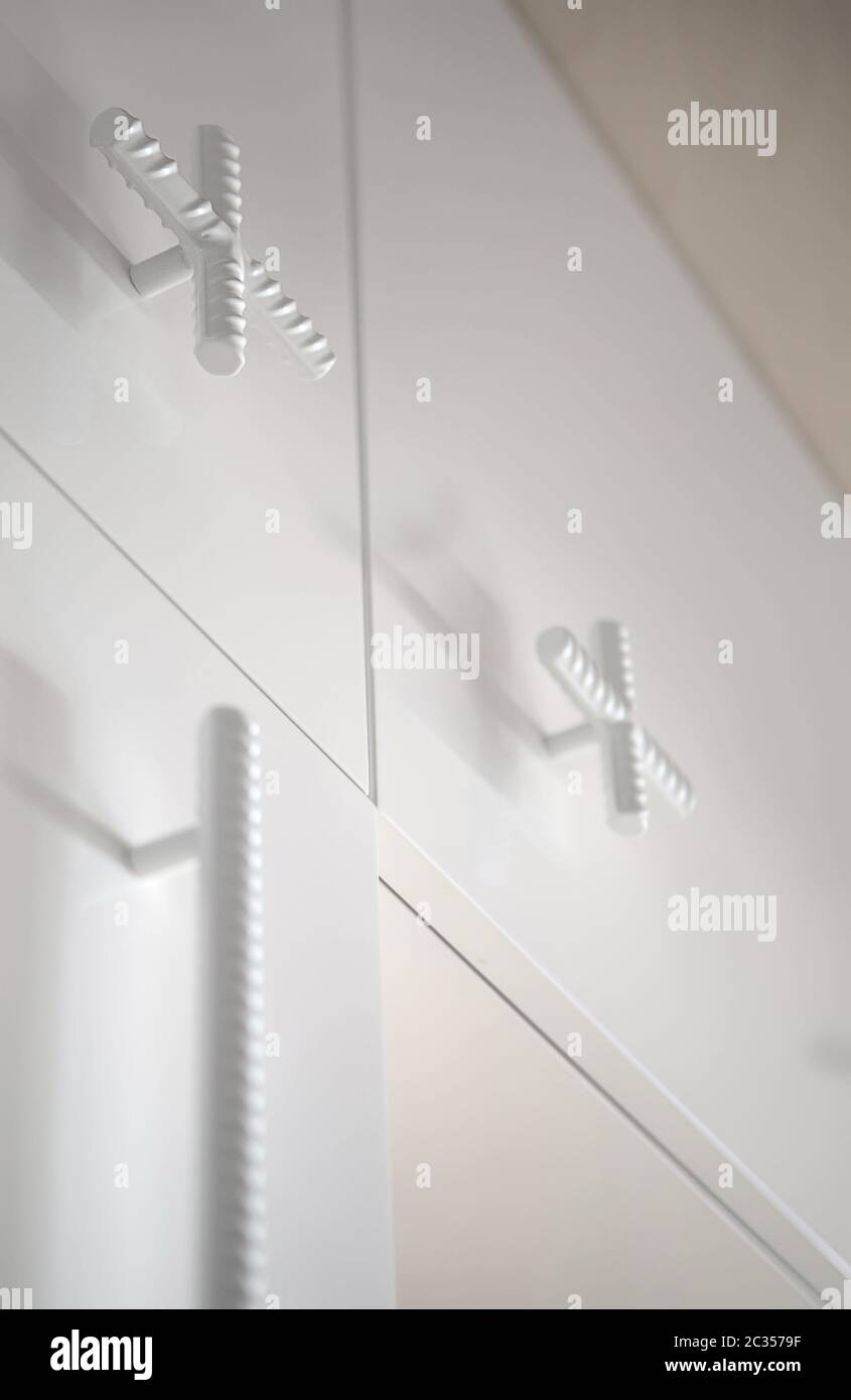 Creative cabinet handle loft. Welded steel reinforcement in the Stock ...