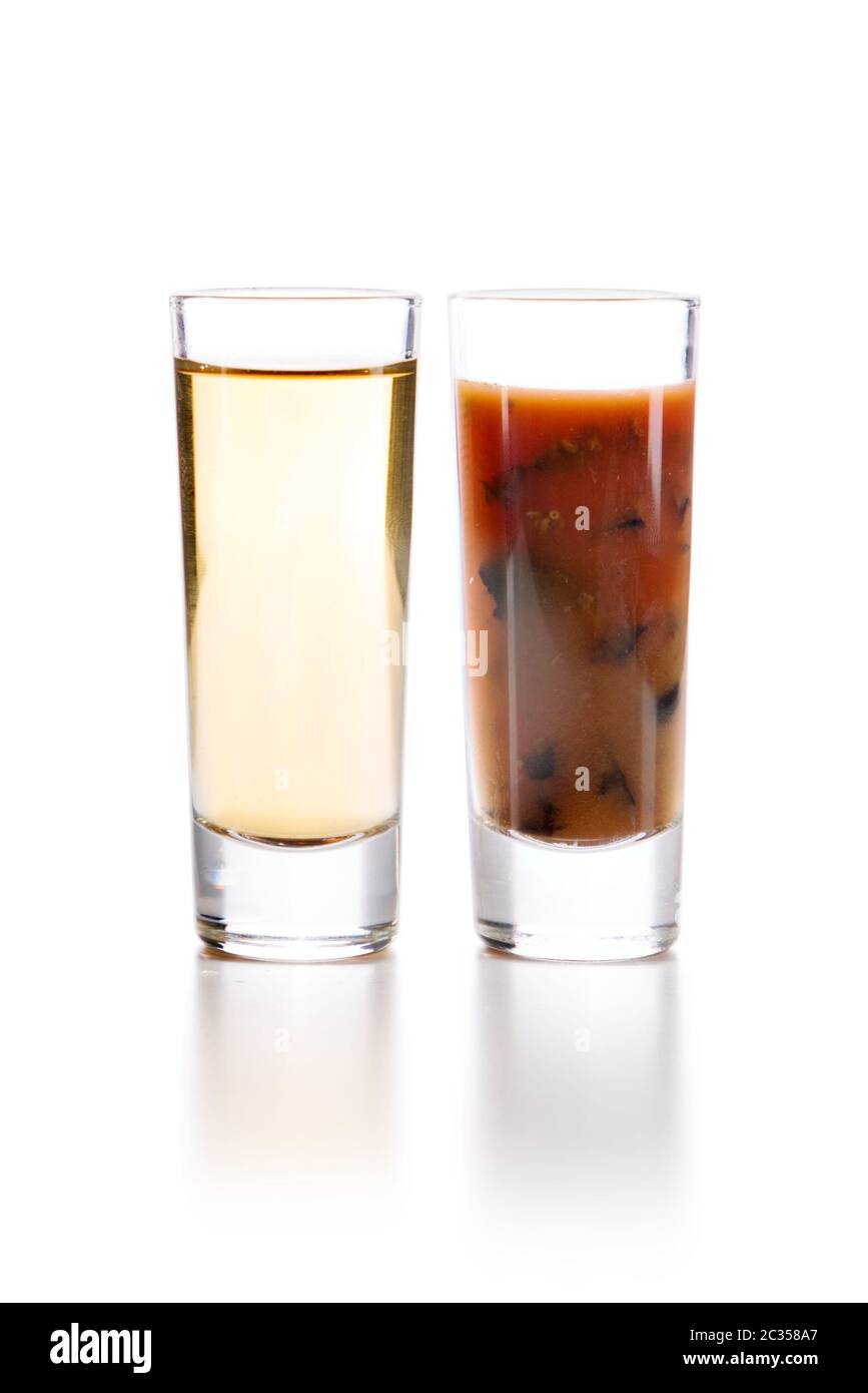 Tequila shot agave Cut Out Stock Images & Pictures - Alamy