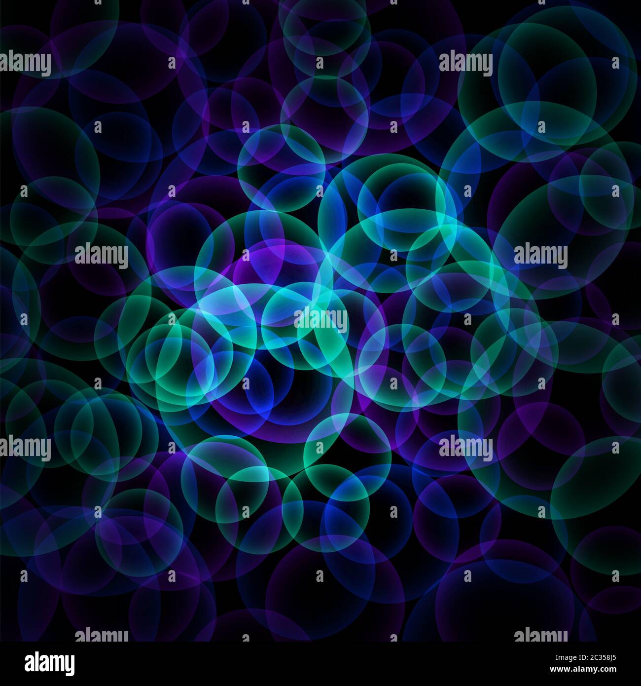 abstract glowing background with bright circles Stock Photo - Alamy