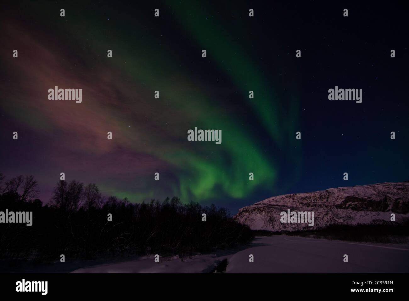 An aurora borealis, sometimes referred to as polar lights or northern ...