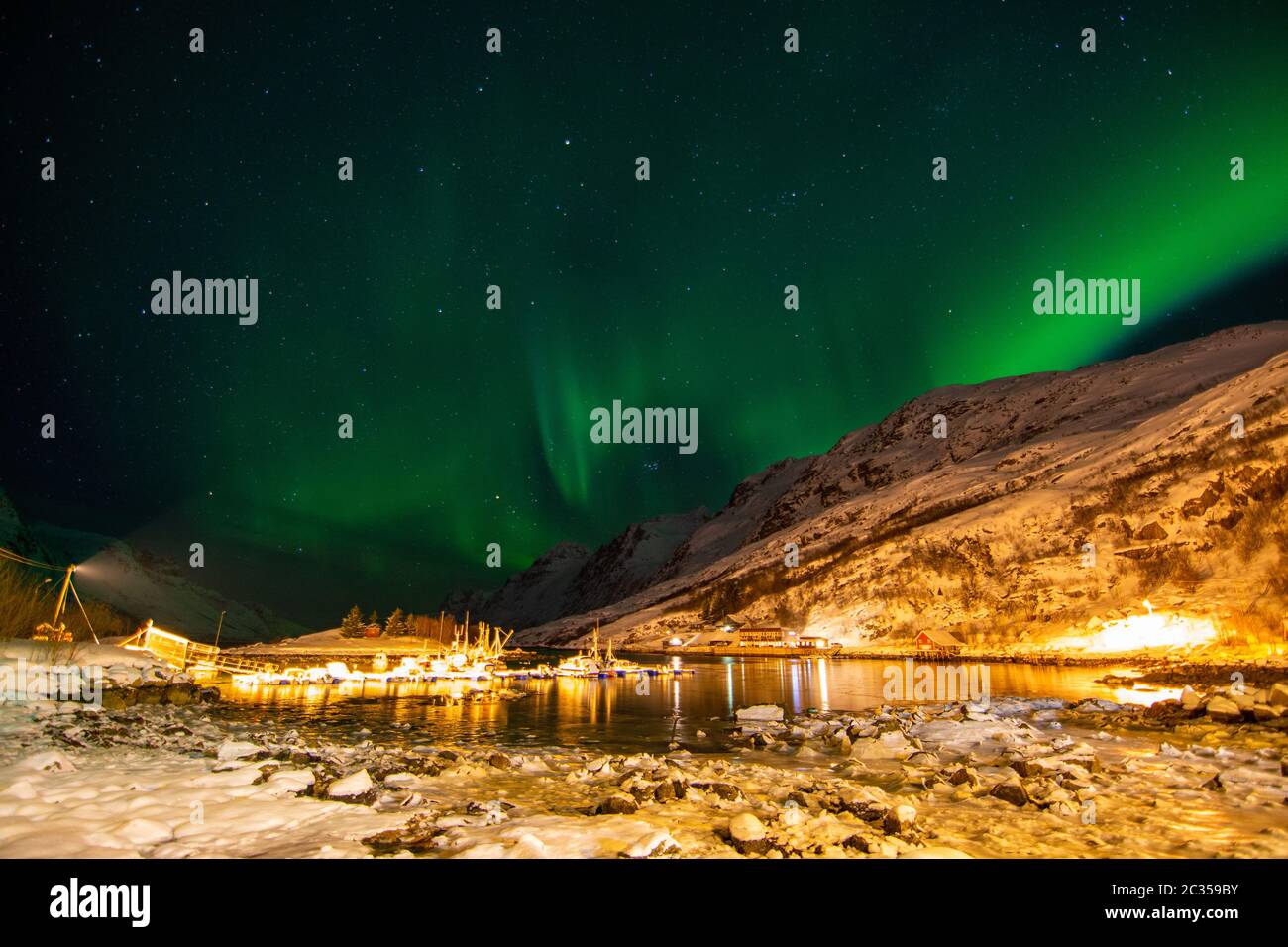 An aurora borealis, sometimes referred to as polar lights or northern ...