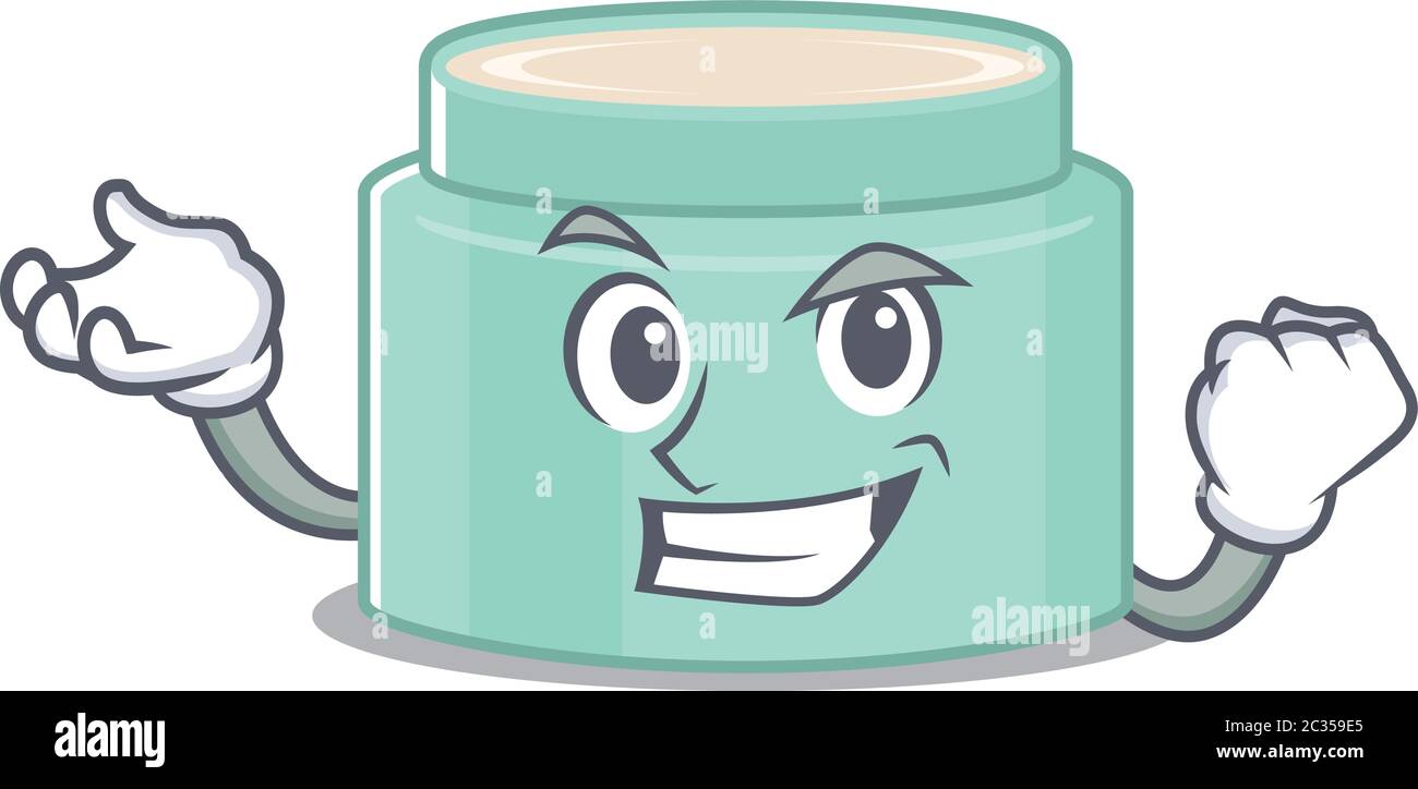 A funny cartoon design concept of lipbalm with happy face Stock Vector ...