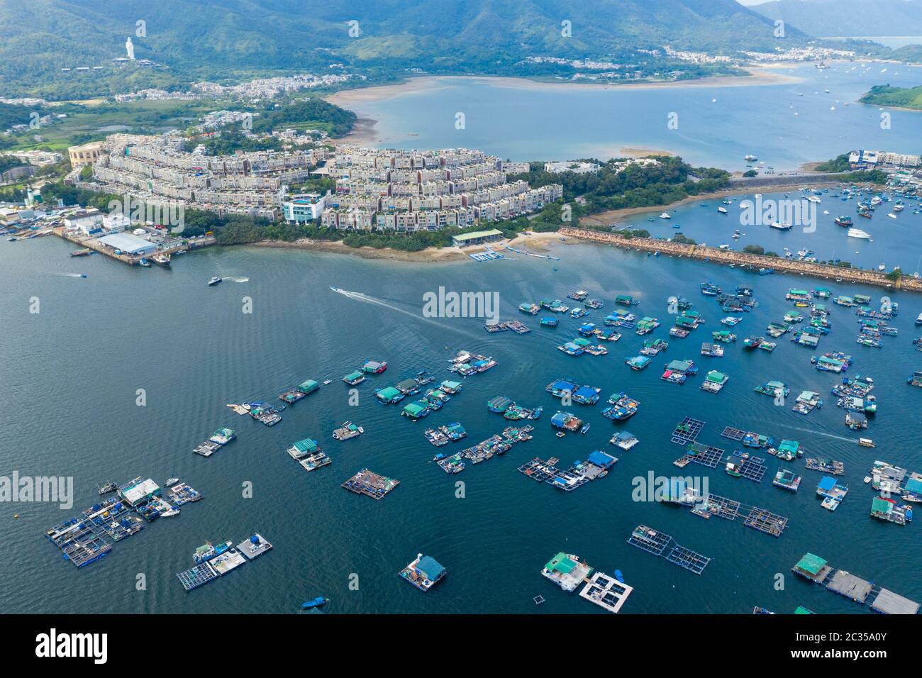 Tai Po, Hong Kong 19 May 2019: Sam Mun Tsai in Tai Po Stock Photo - Alamy