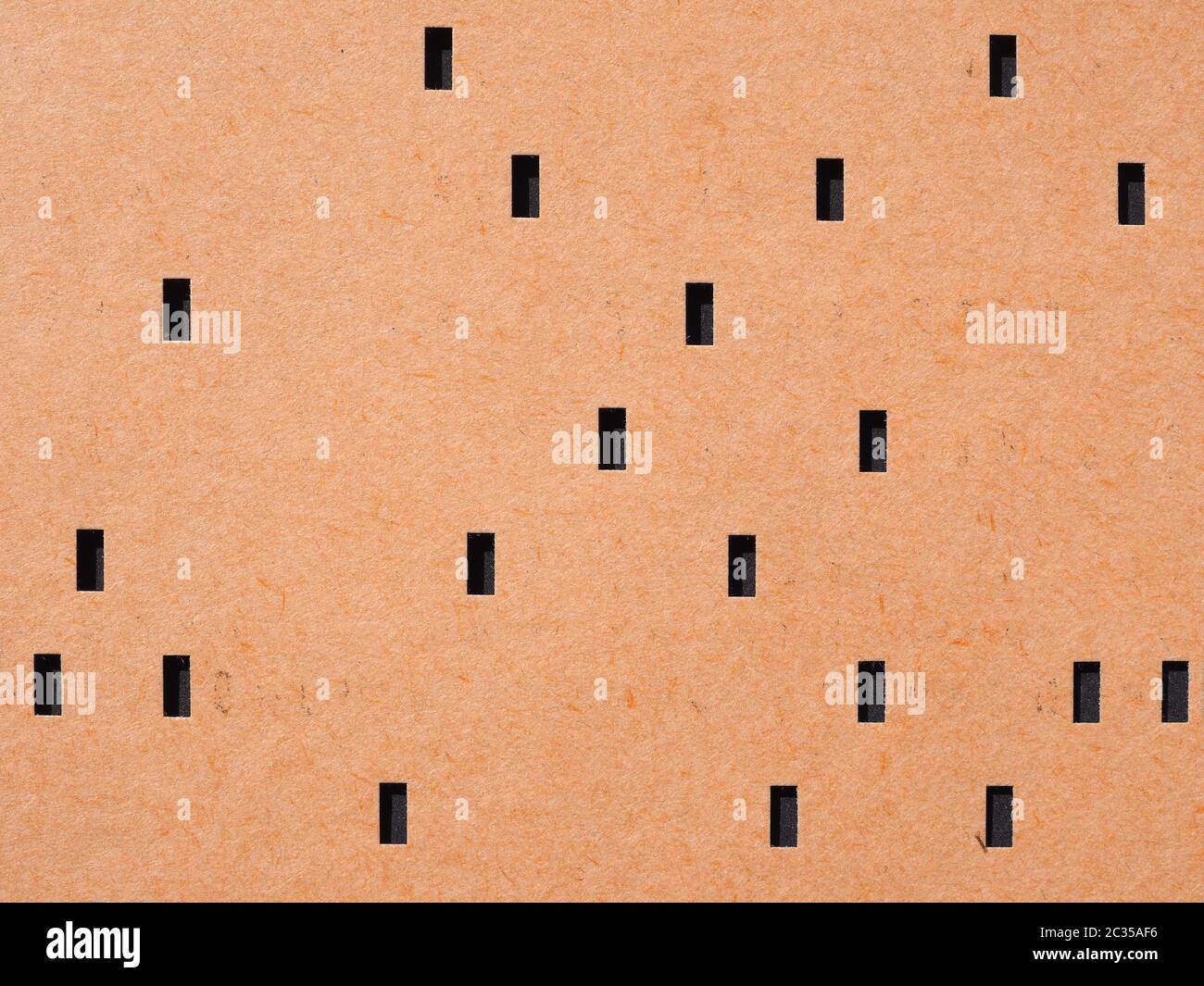 vintage punched card for computer data storage and programming Stock ...