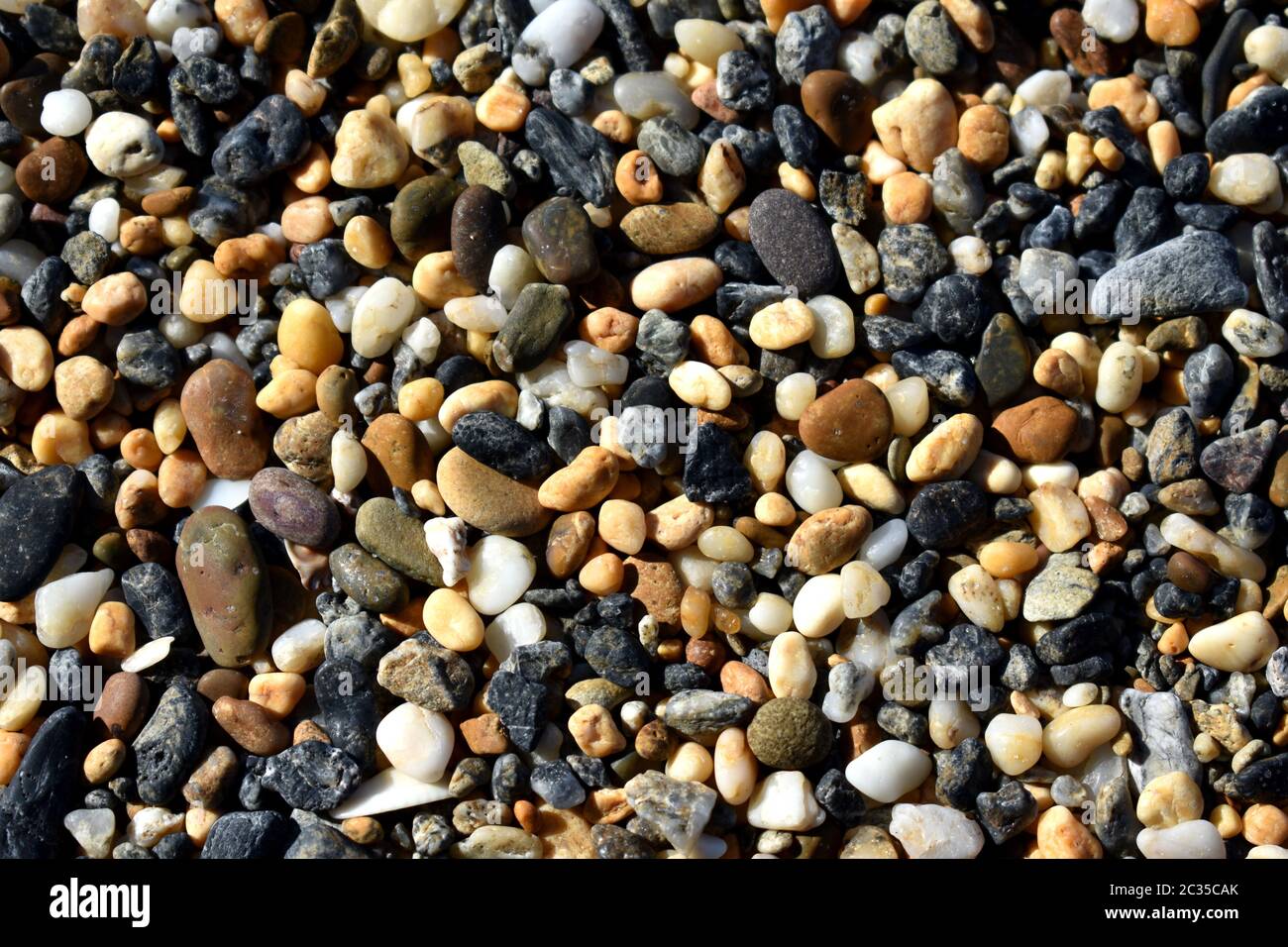 A close up of pebbles on the beach Stock Photo - Alamy