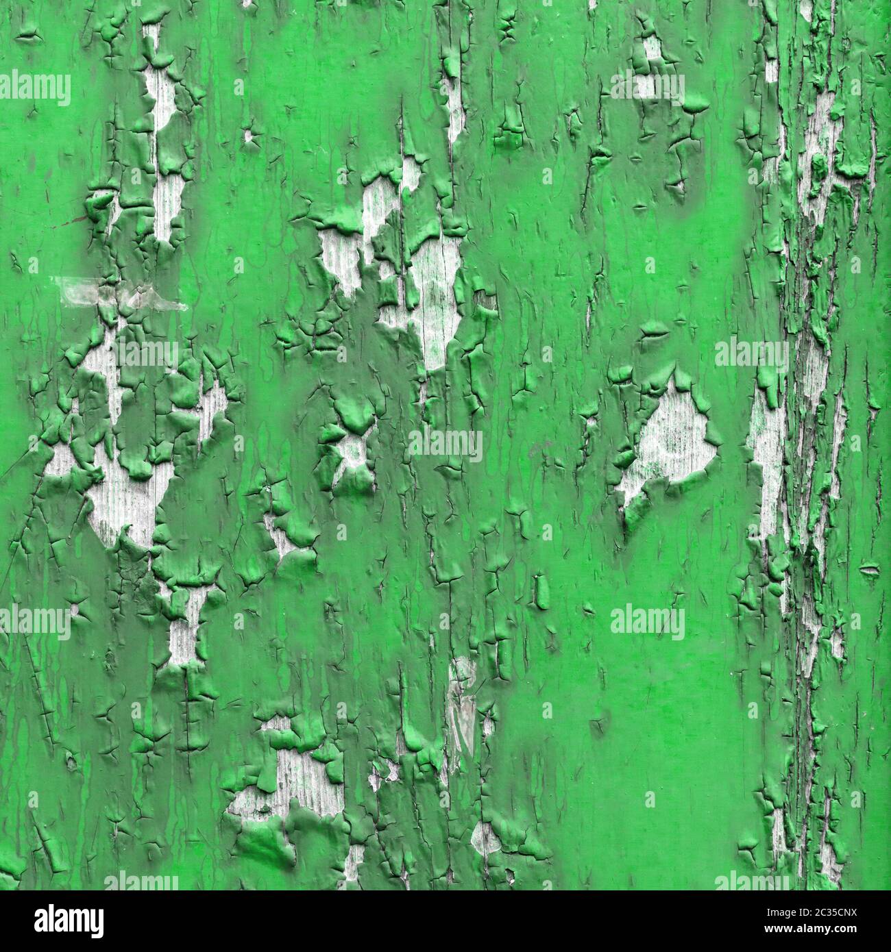 Painted green boards Stock Photo - Alamy