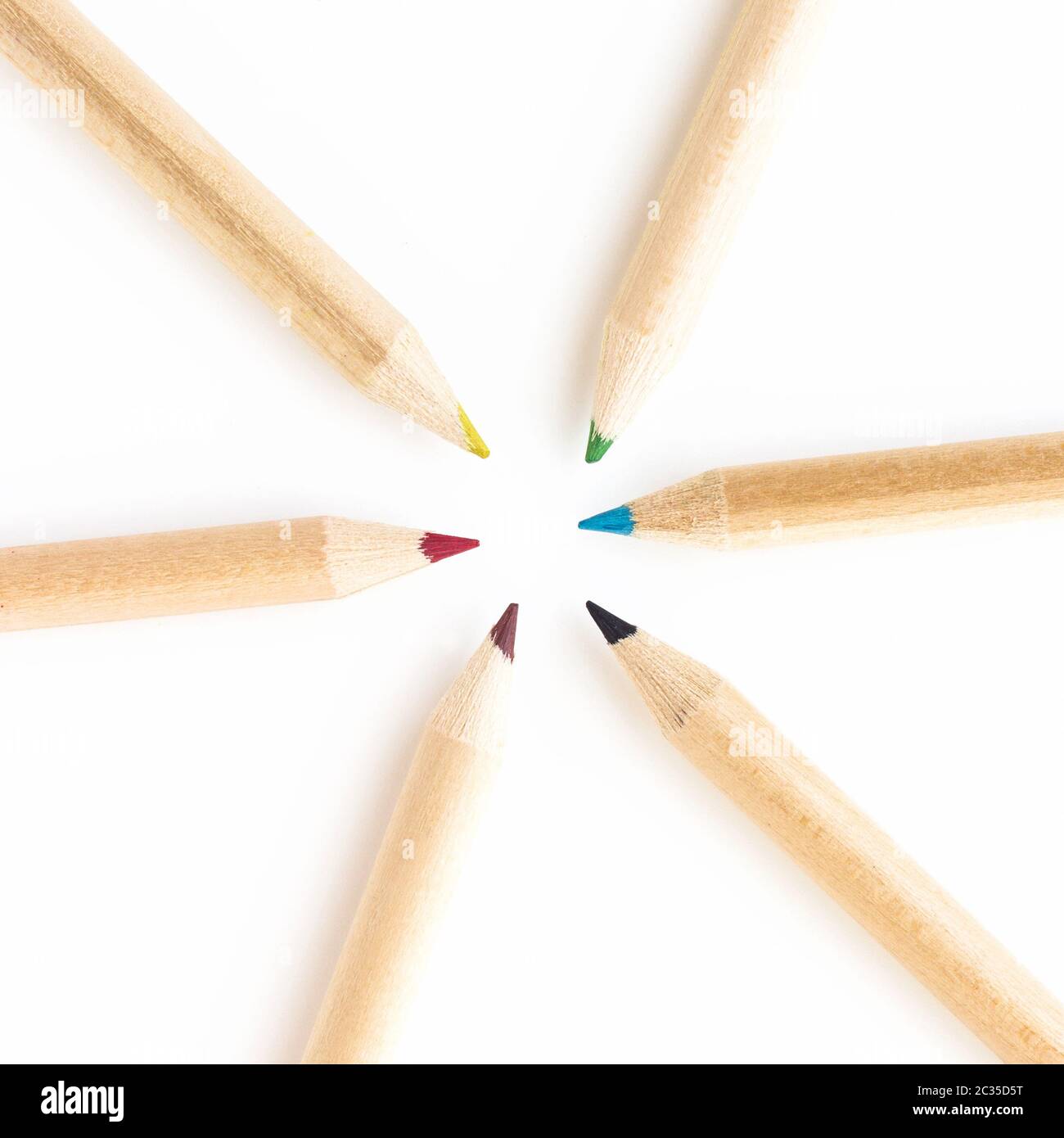 School pencils hi-res stock photography and images - Alamy