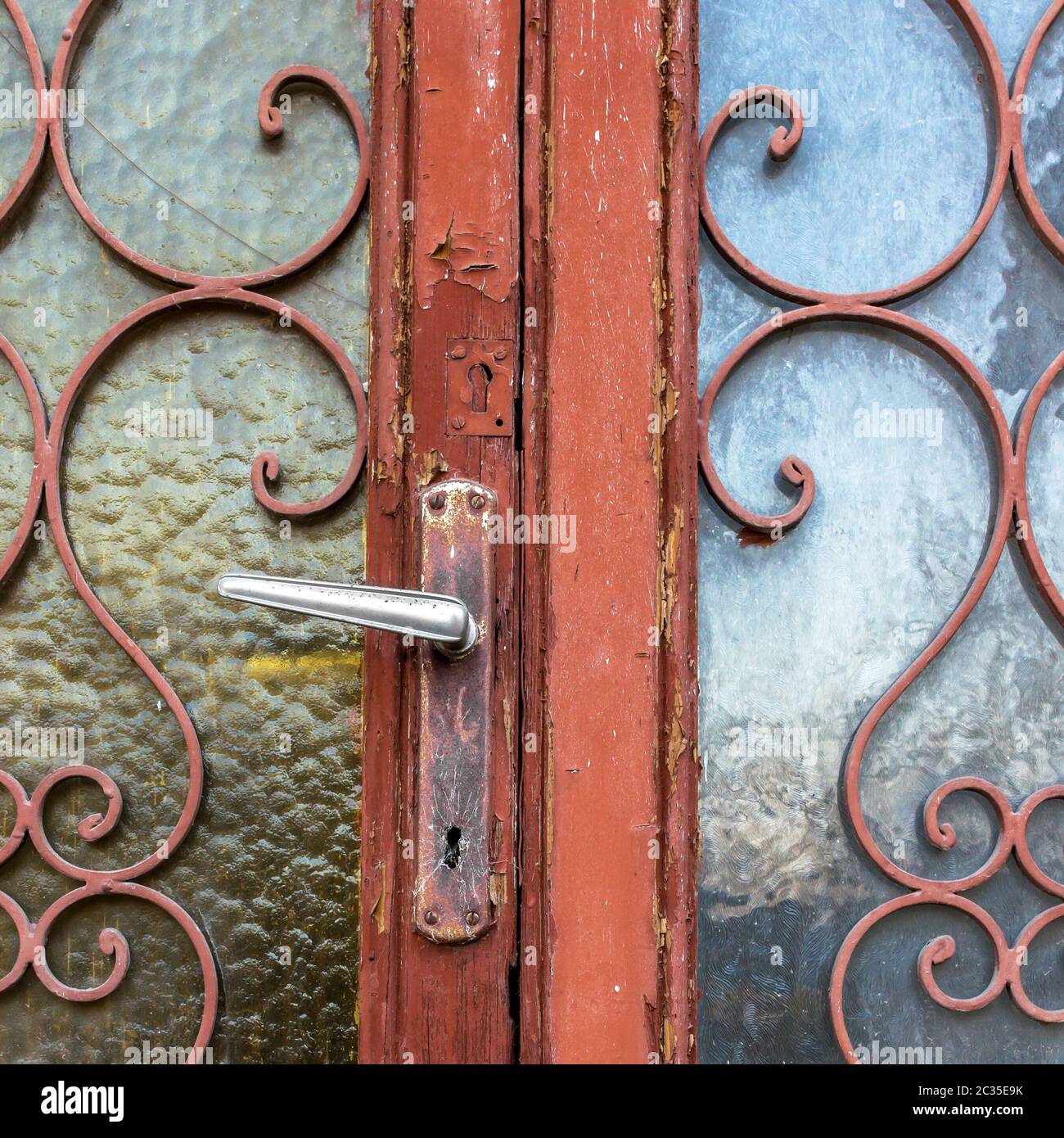 Old door close up Stock Photo - Alamy