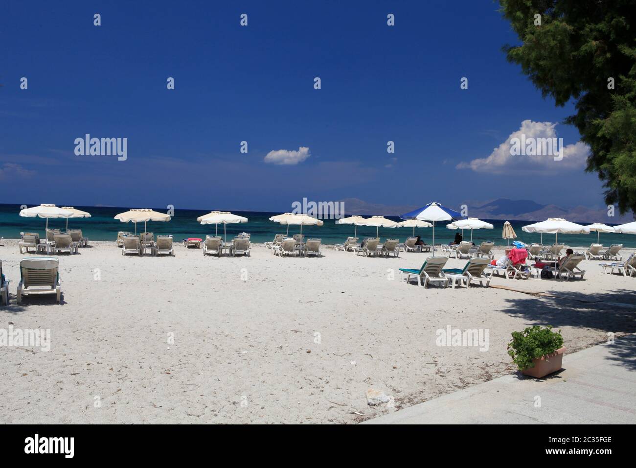 Mastichari beach on Kos Island, Dodecanese Stock Photo - Alamy