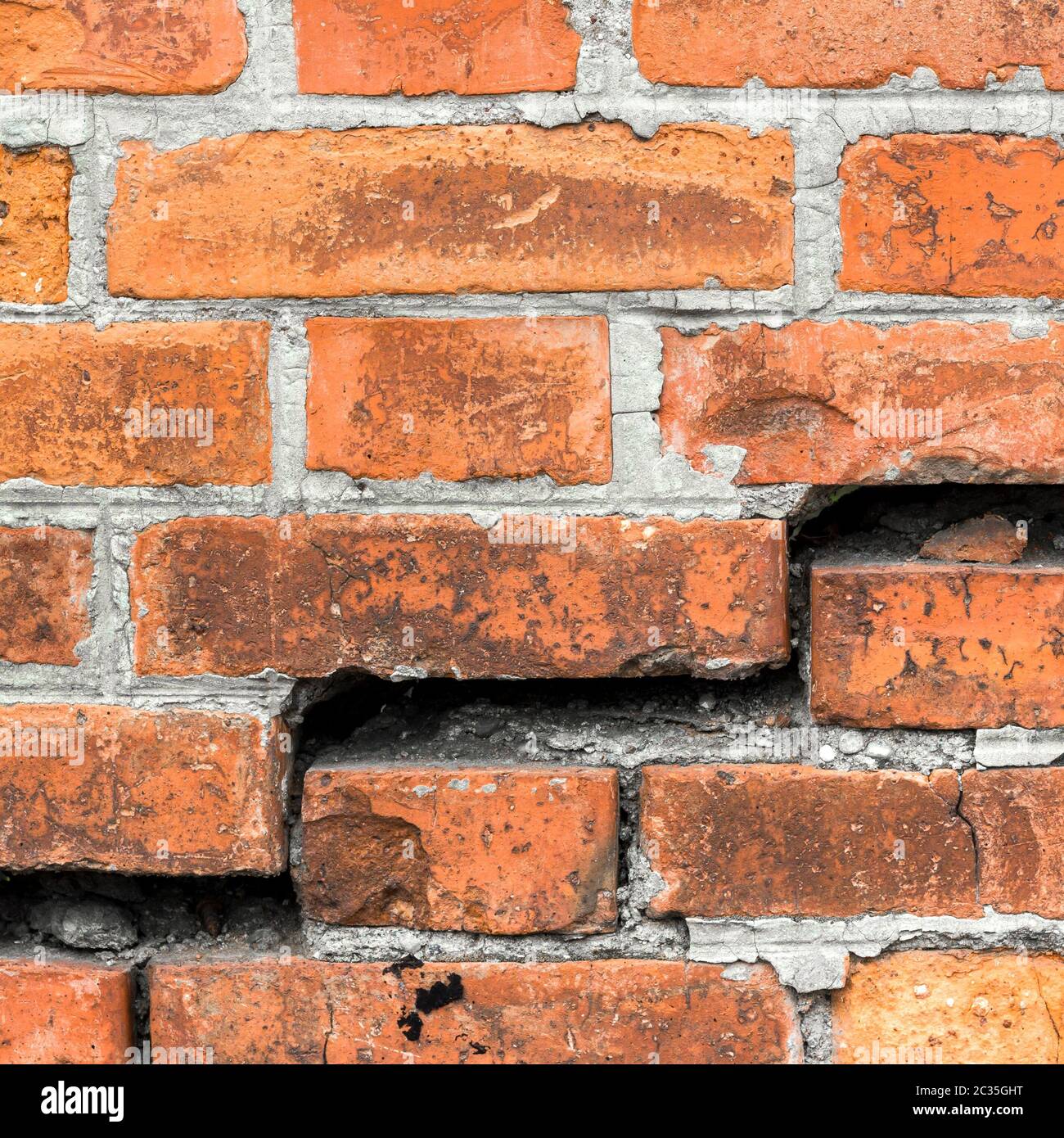 Damaged wall background Stock Photo - Alamy