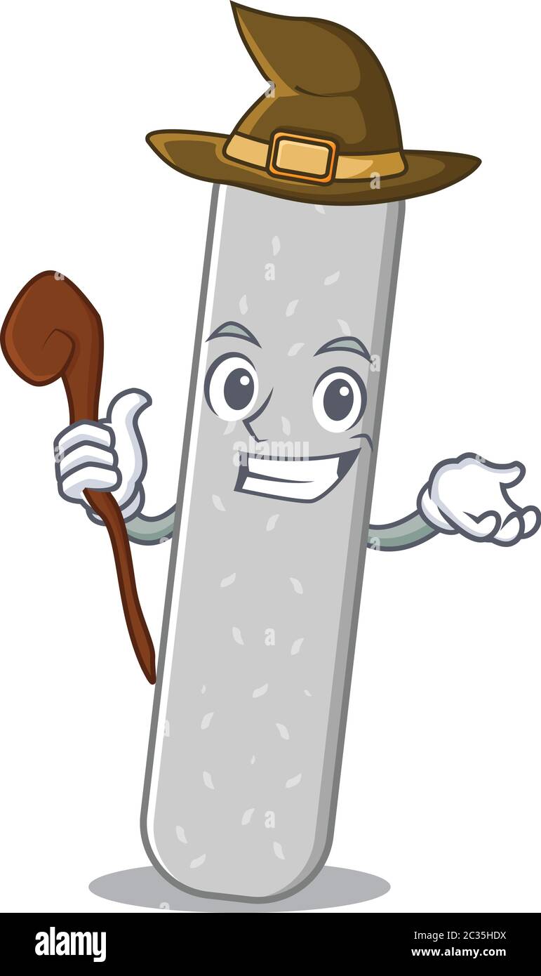 sneaky witch emery boards cartoon character design Stock Vector Image ...