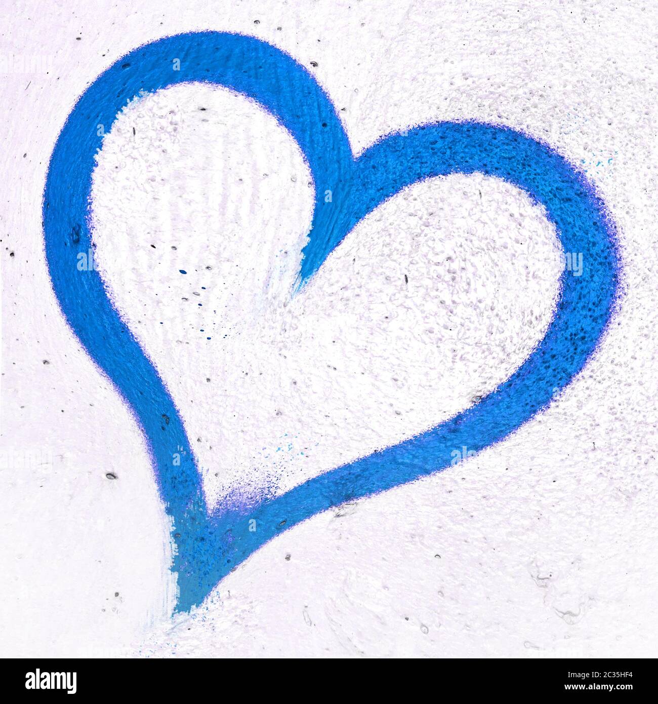 Brush stroke heart hi-res stock photography and images - Alamy