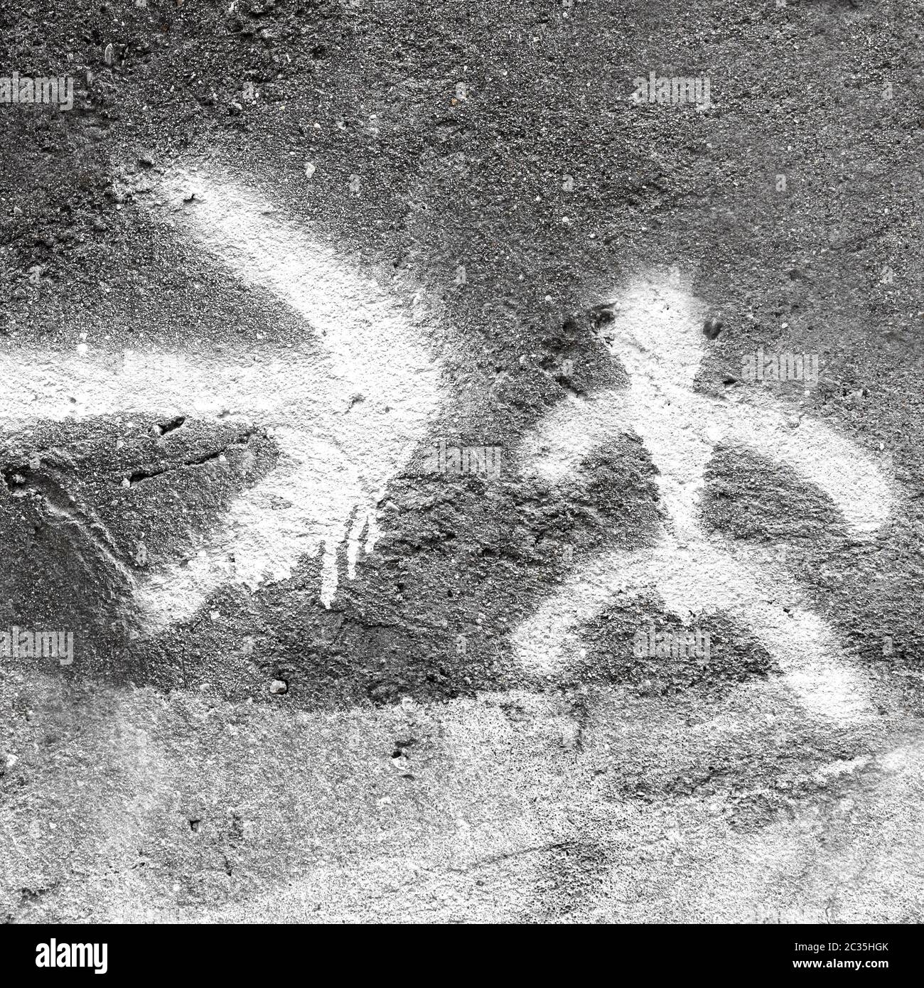 Little man symbol and arrow Stock Photo - Alamy