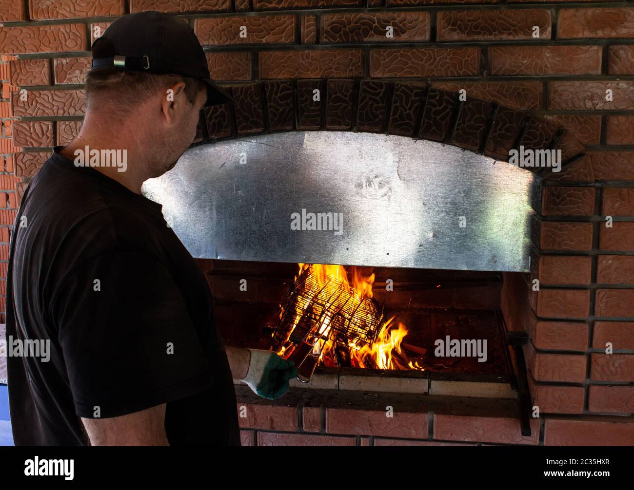 Human grill hi-res stock photography and images - Alamy