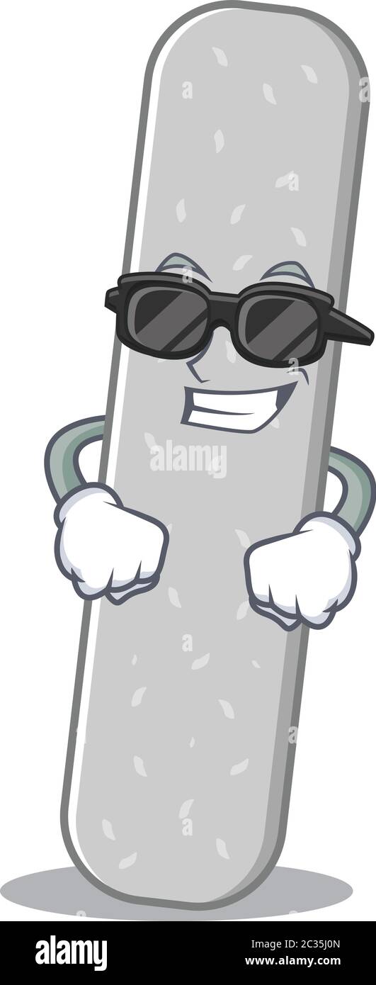 Fabulous emery boards cartoon character wearing classy black glasses ...