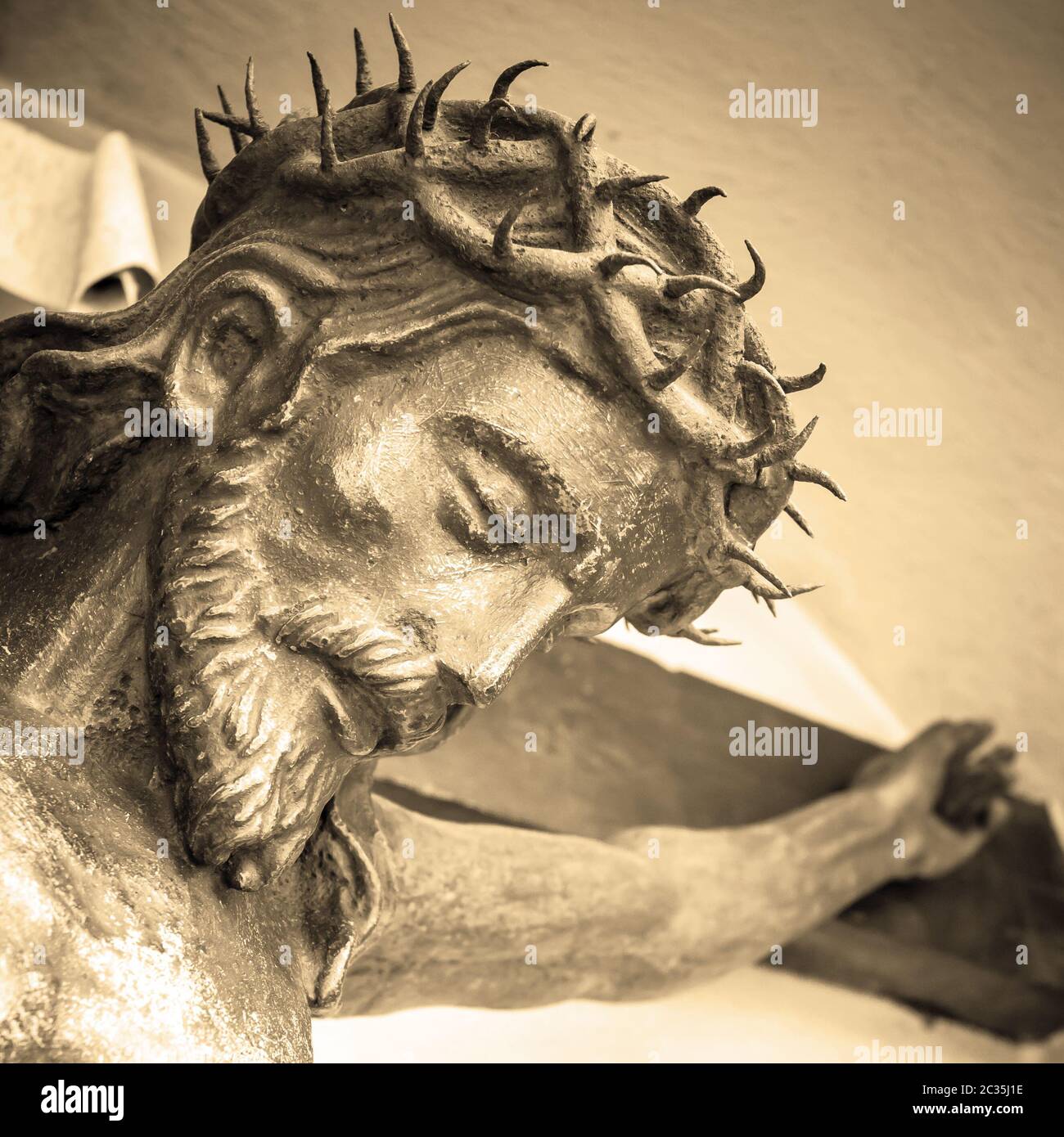 Jesus crucifixion blood red hi-res stock photography and images - Alamy