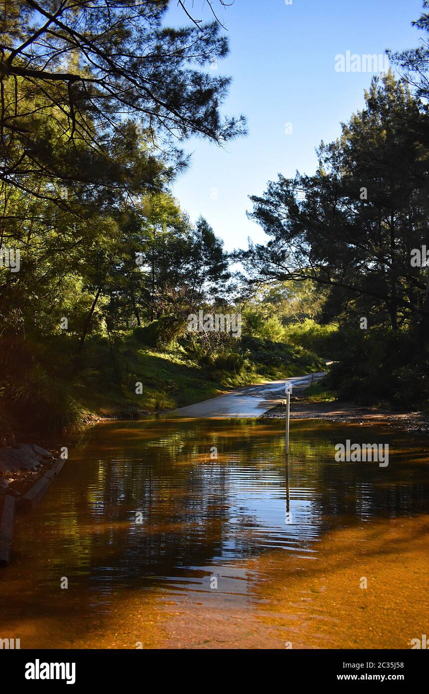Shallow Crossing in NSW Australia Stock Photo - Alamy