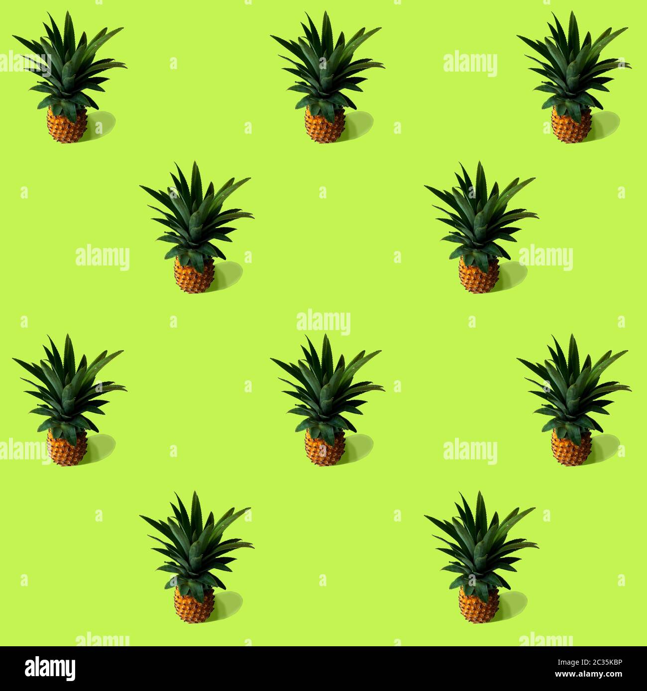 pineapple pattern on a green background, background, screen saver on ...
