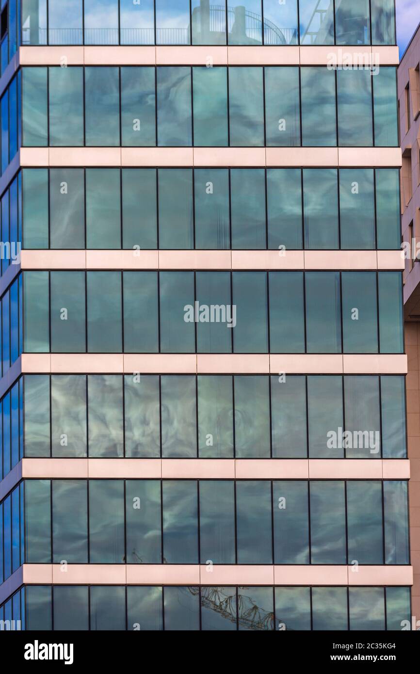 Modern Glass Skyscraper Building in Oslo Norway Stock Photo - Alamy