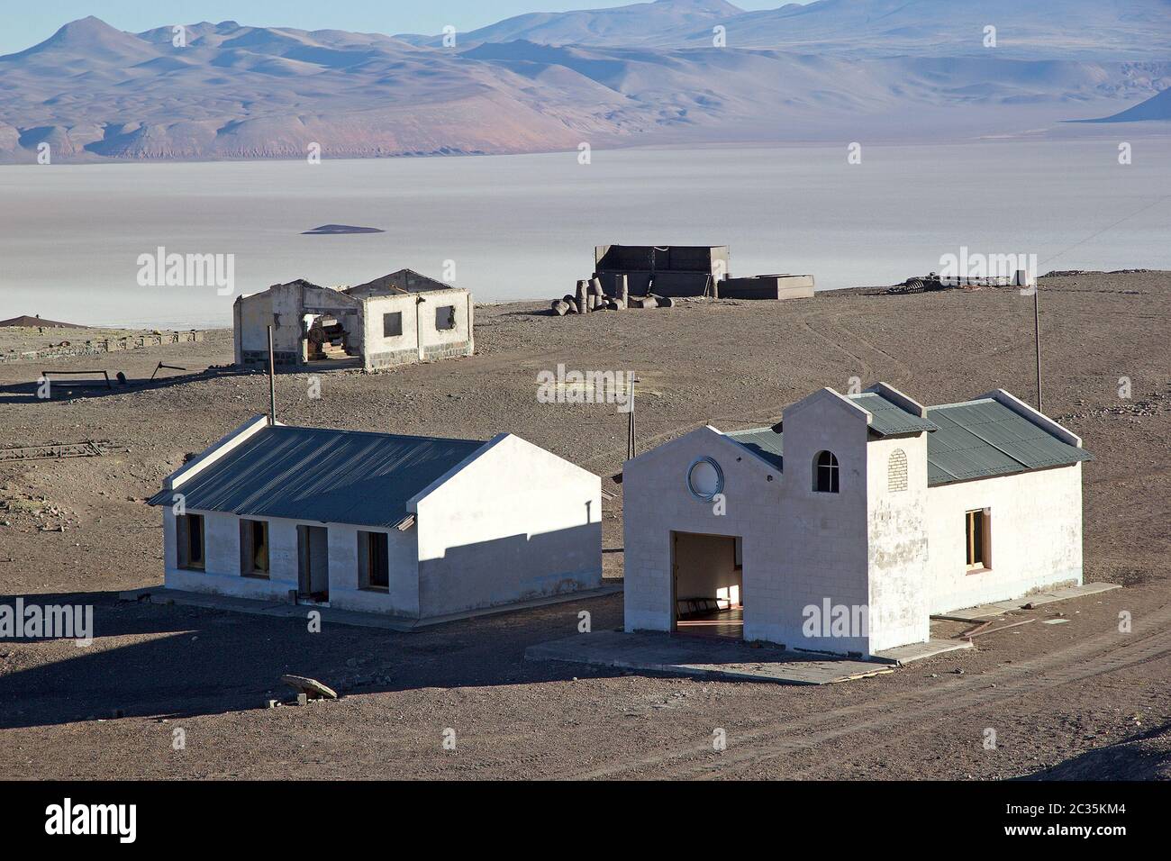 The old Caipe station in Salta Province in northwestern Argentina. The ...
